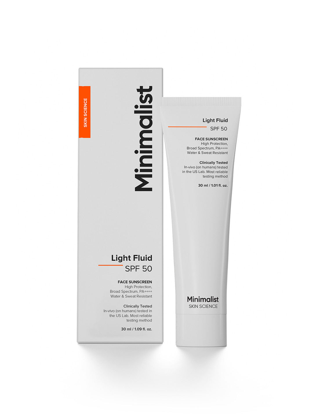 Buy Minimalist Light Fluid SPF 50 Face Sunscreen With Water & Sweat ...