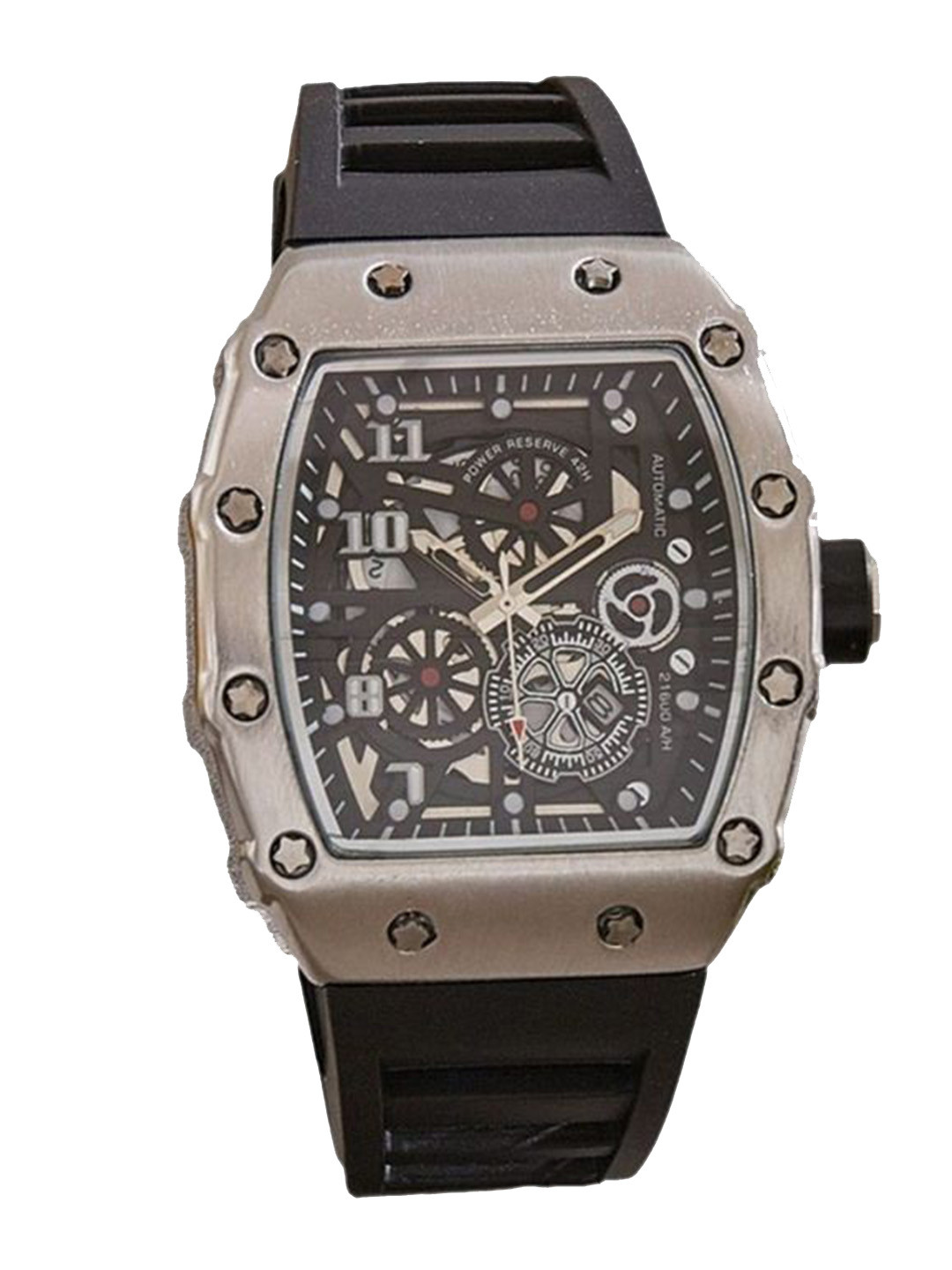 Buy Poshi Men Fashion Sports Waterproof Hollow Design Silicone Strap ...