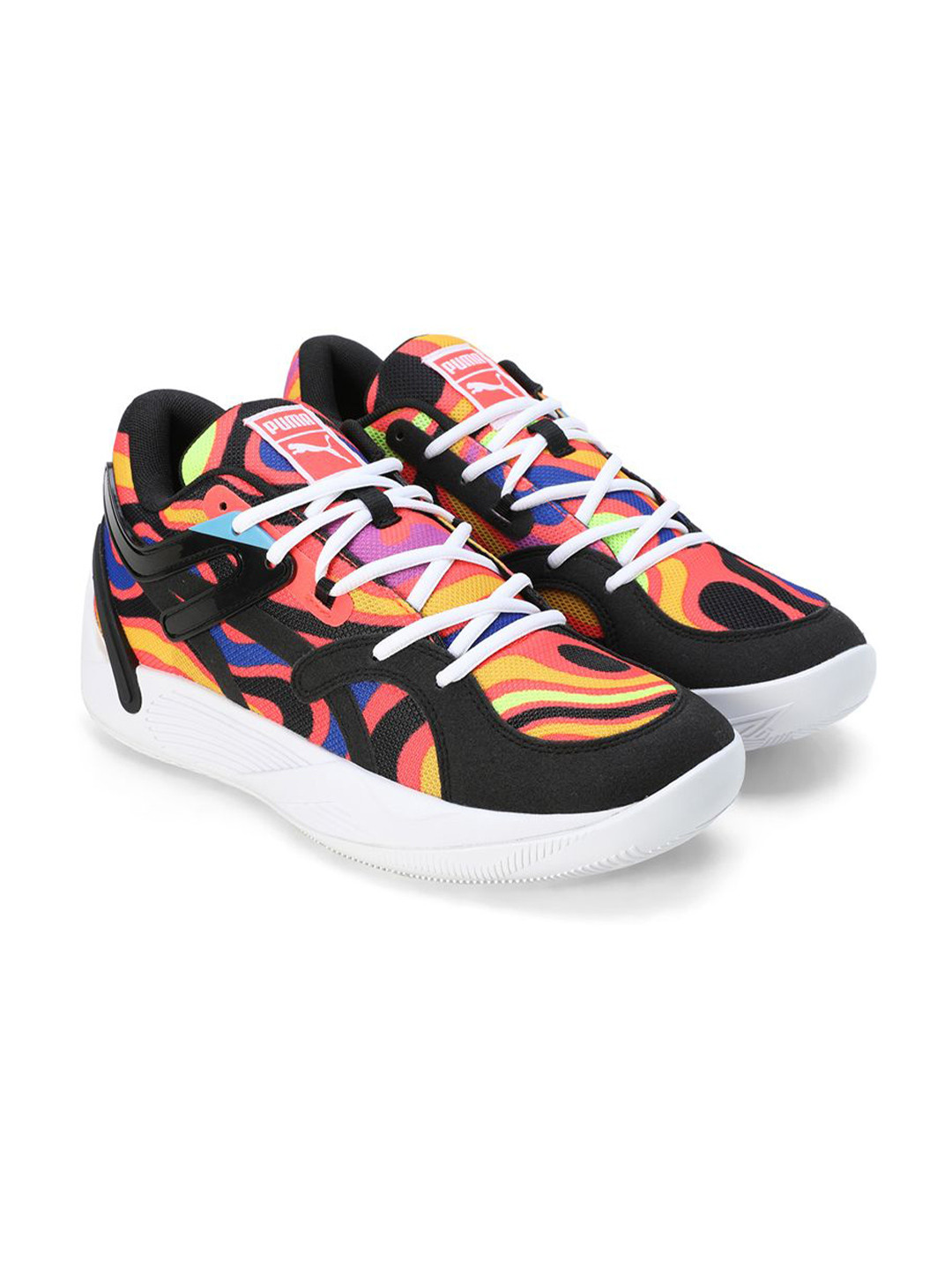 Buy Puma Unisex TRC Blaze Court Lava Basketball Shoes - Sports Shoes ...