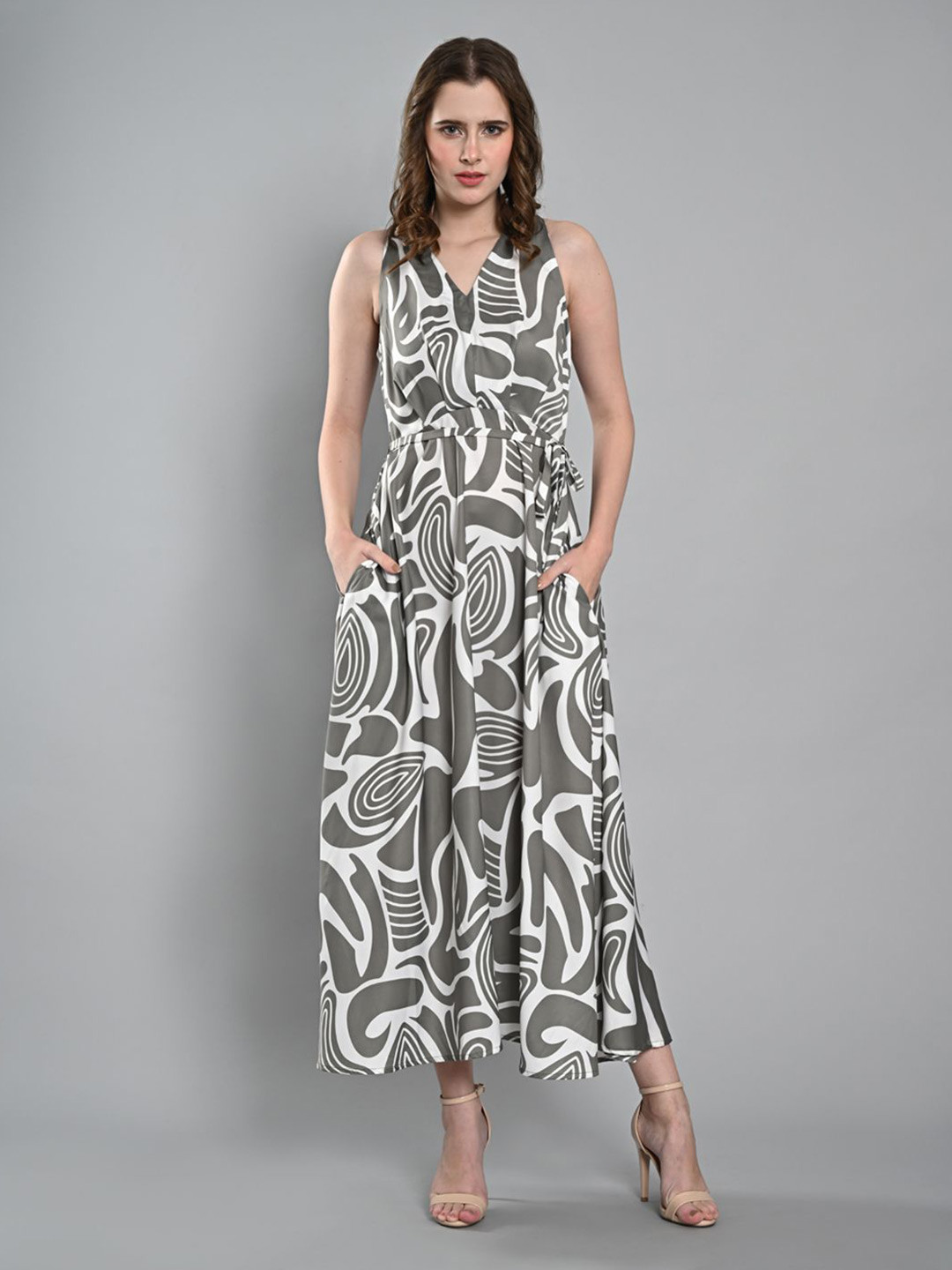 Buy Iti Abstract Print Fit & Flare Dress - Dresses for Women 32599309 ...