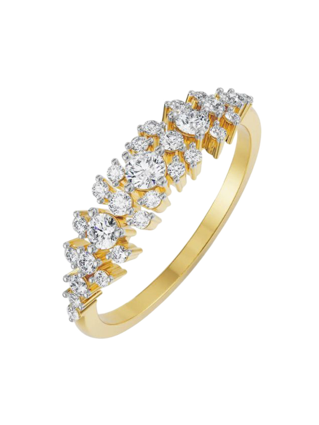 Buy Emori Alison Diamond Band - Ring Diamond for Women 32704107 | Myntra