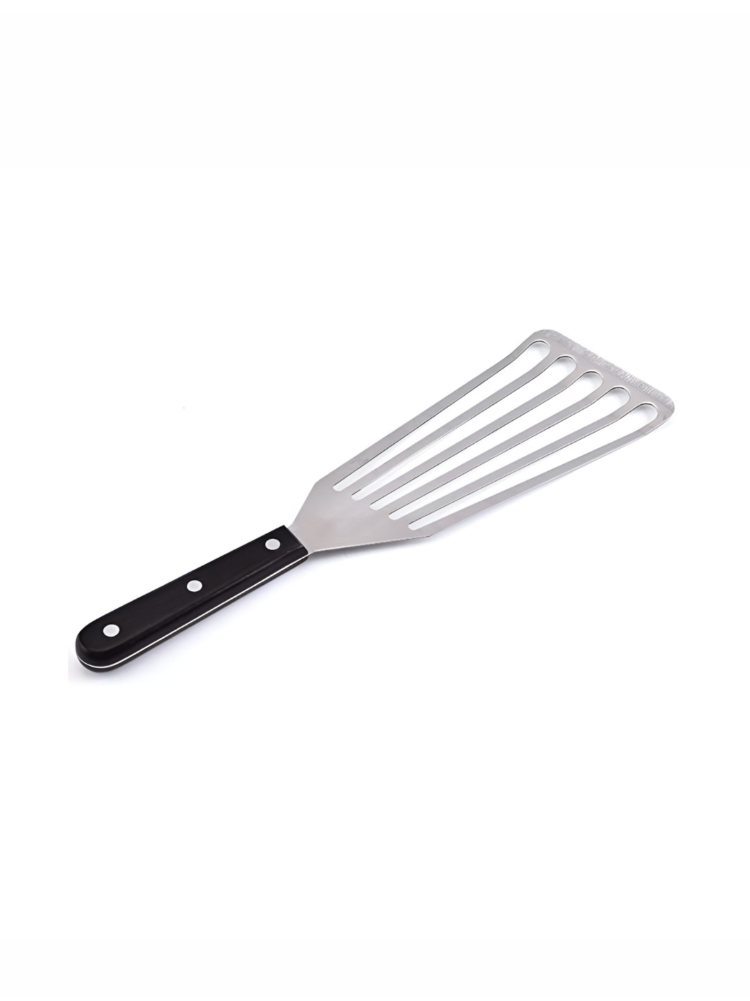 Buy Baskety Steel Stainless Steel Fish Fry Big Slotted Turner Spatula ...