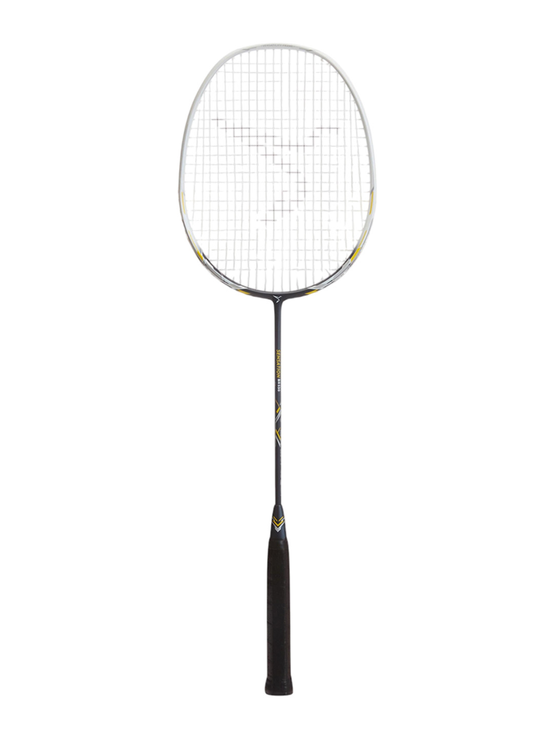 Buy PERFLY By Decathlon White & Black Carbon Fiber Badminton Racquets ...