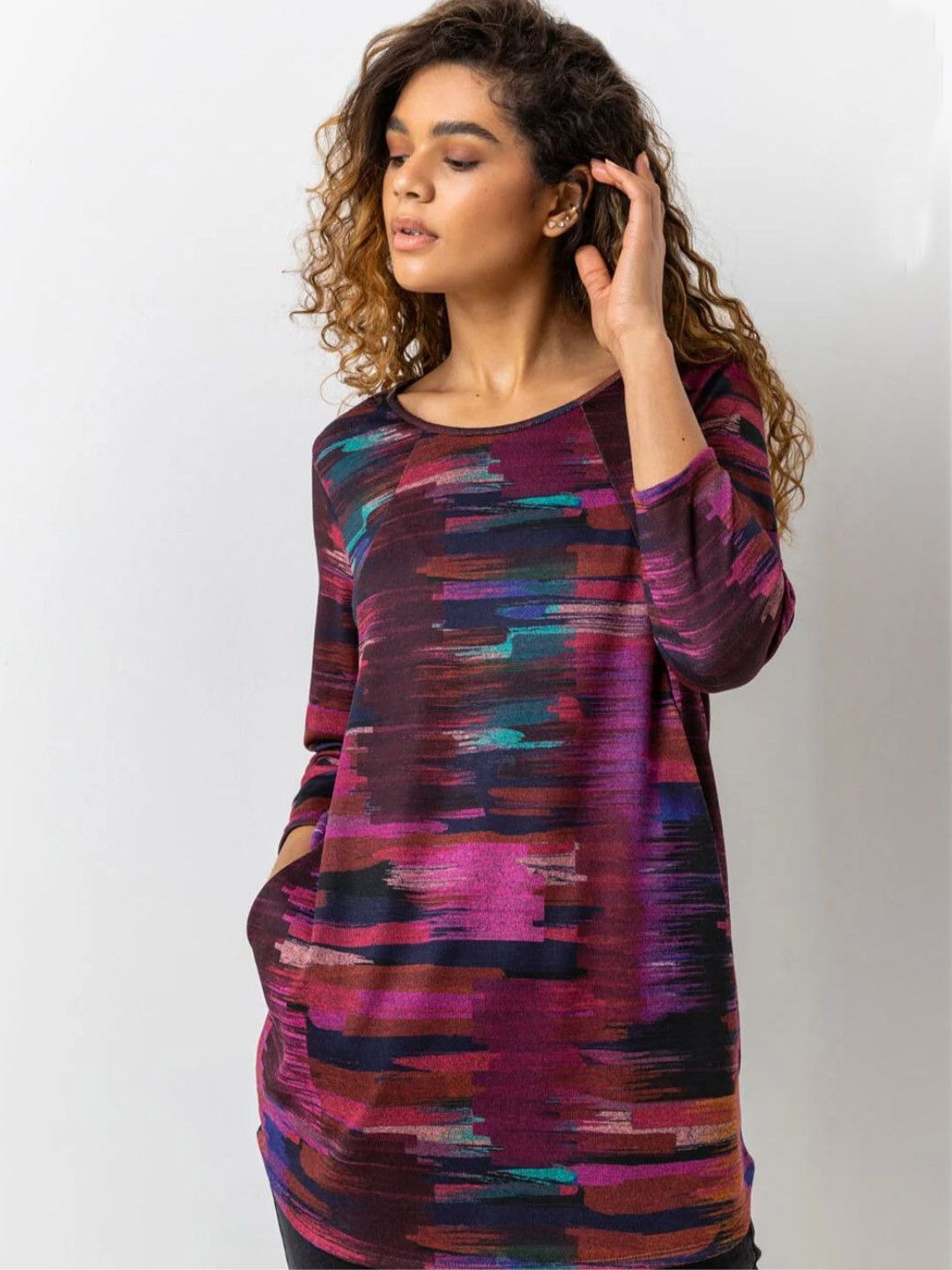 Buy Moda Rapido Sheen Satin Crepe Boxy Crop Top - Tops for Women ...