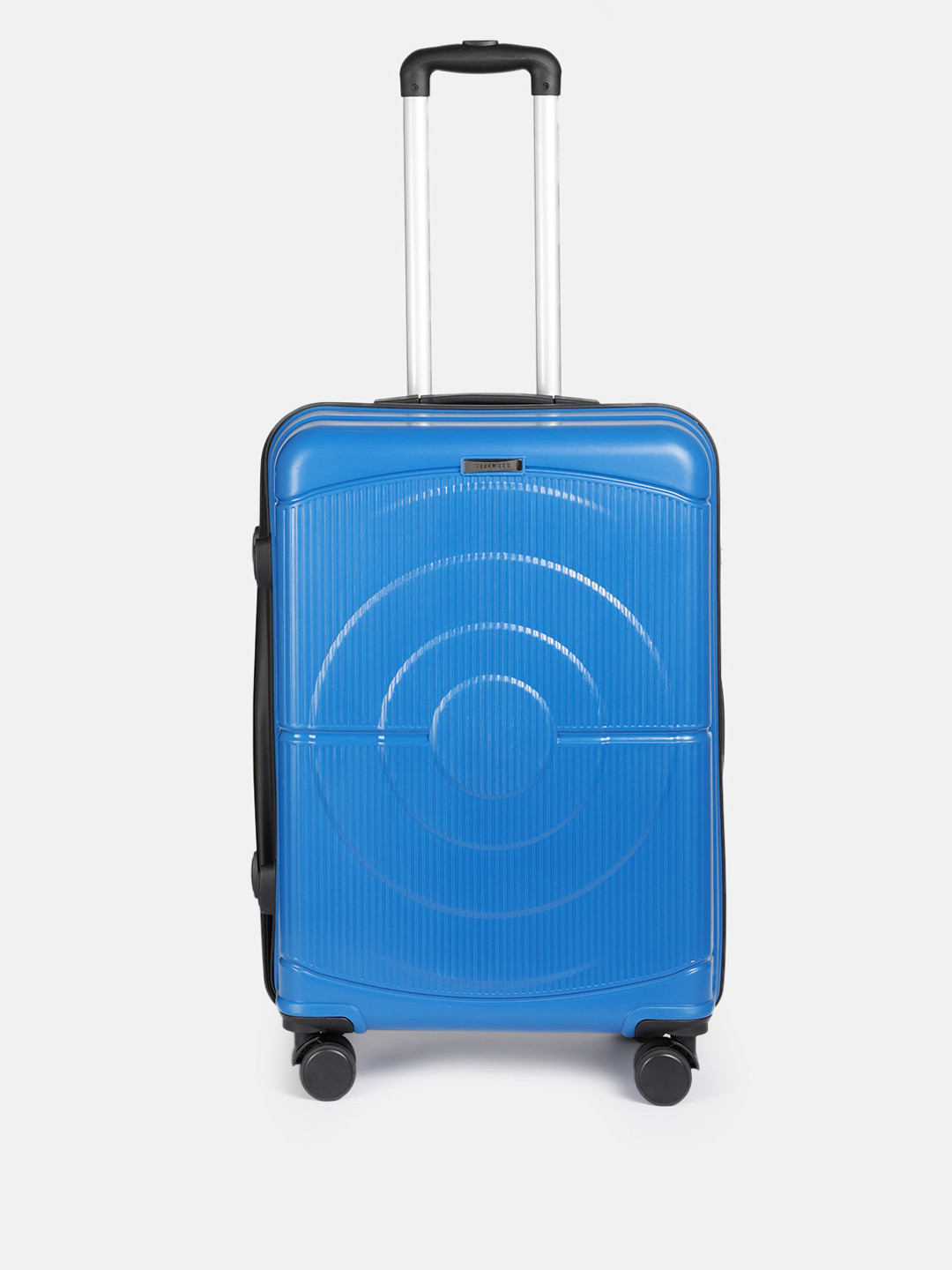 Buy Teakwood Leathers Concentrix Hard Sided Medium Size Trolley Bag 57 ...