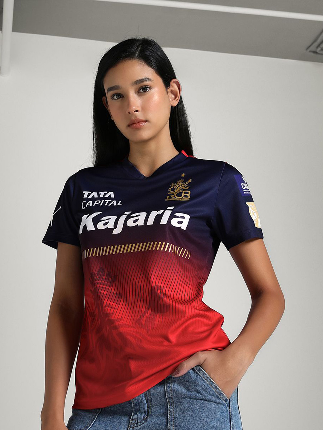 Buy Puma X RCB 2025 Women League Replica Jersey - Tshirts for Women ...