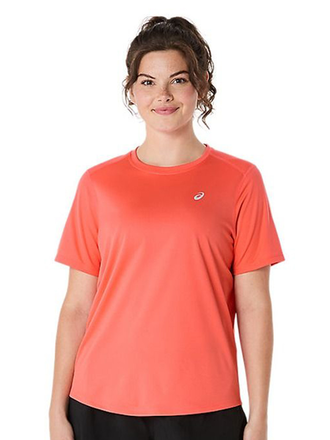 Buy ASICS Women Solid Round Neck T Shirt - Tshirts for Women 32759912 ...