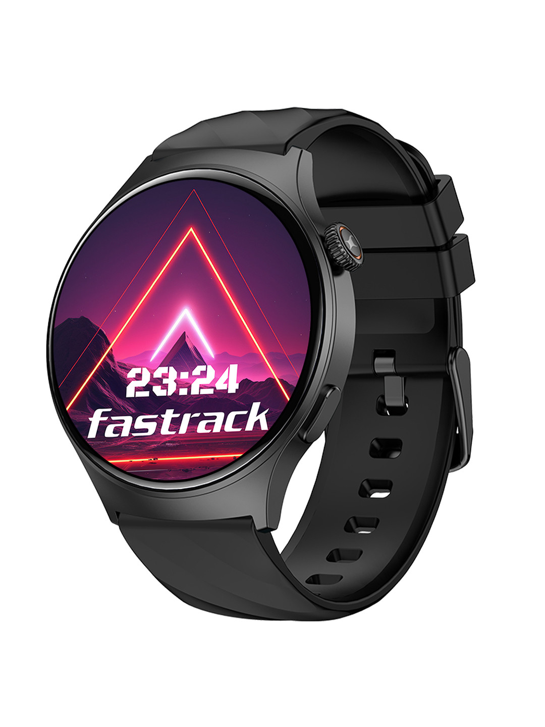 Buy Fastrack Pro 1.43 Inch AMOLED Display AOD (466x466) Functional Crown BT Calling Smart Watch ...