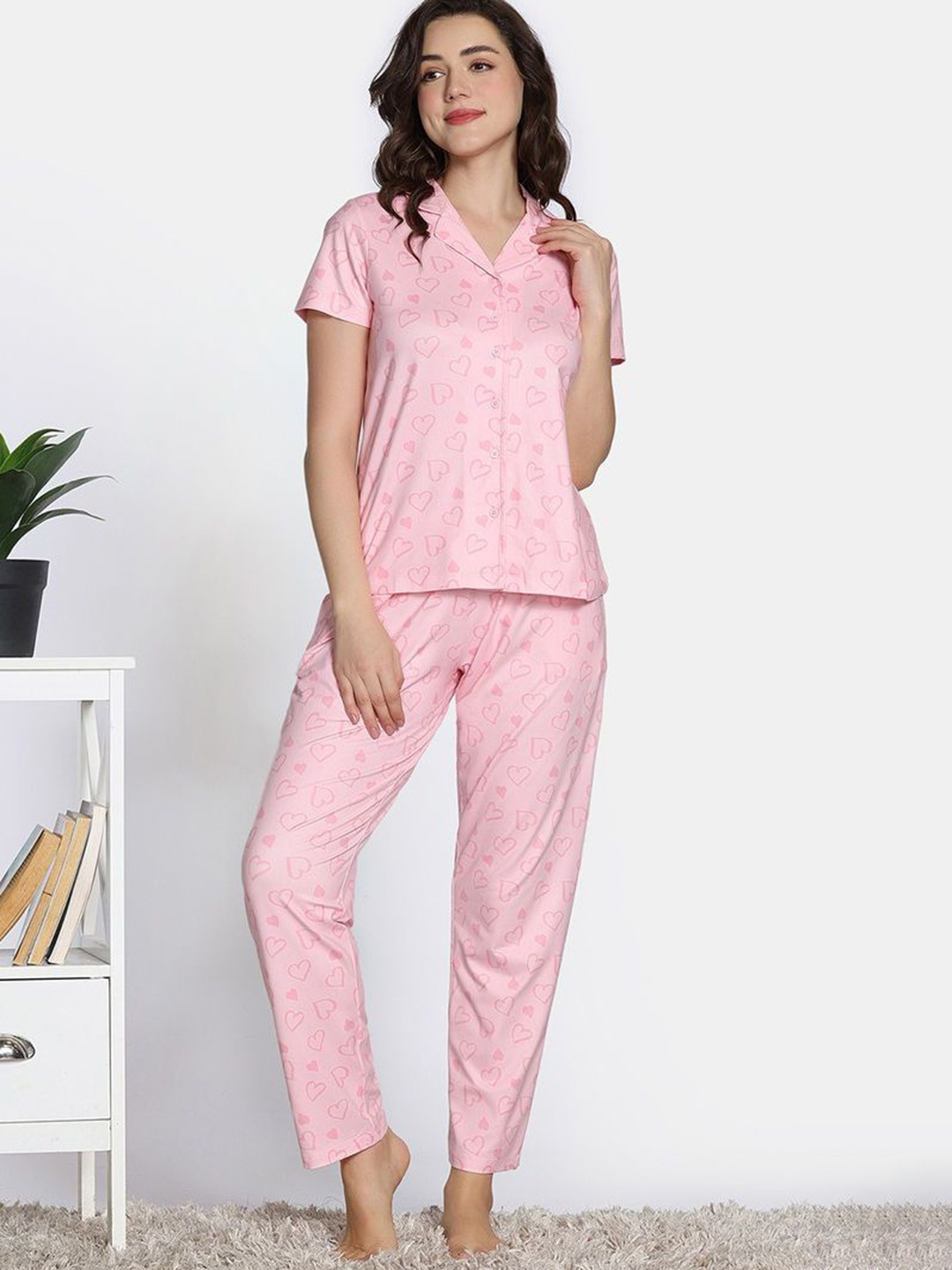 Buy Zivame Women Printed Night Suit - Night Suits for Women 32745927 ...