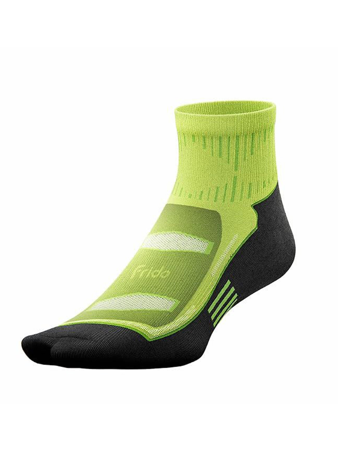 Buy FRIDO Men & Women Pack Of 1Neon Green Active Quarter Length Socks ...