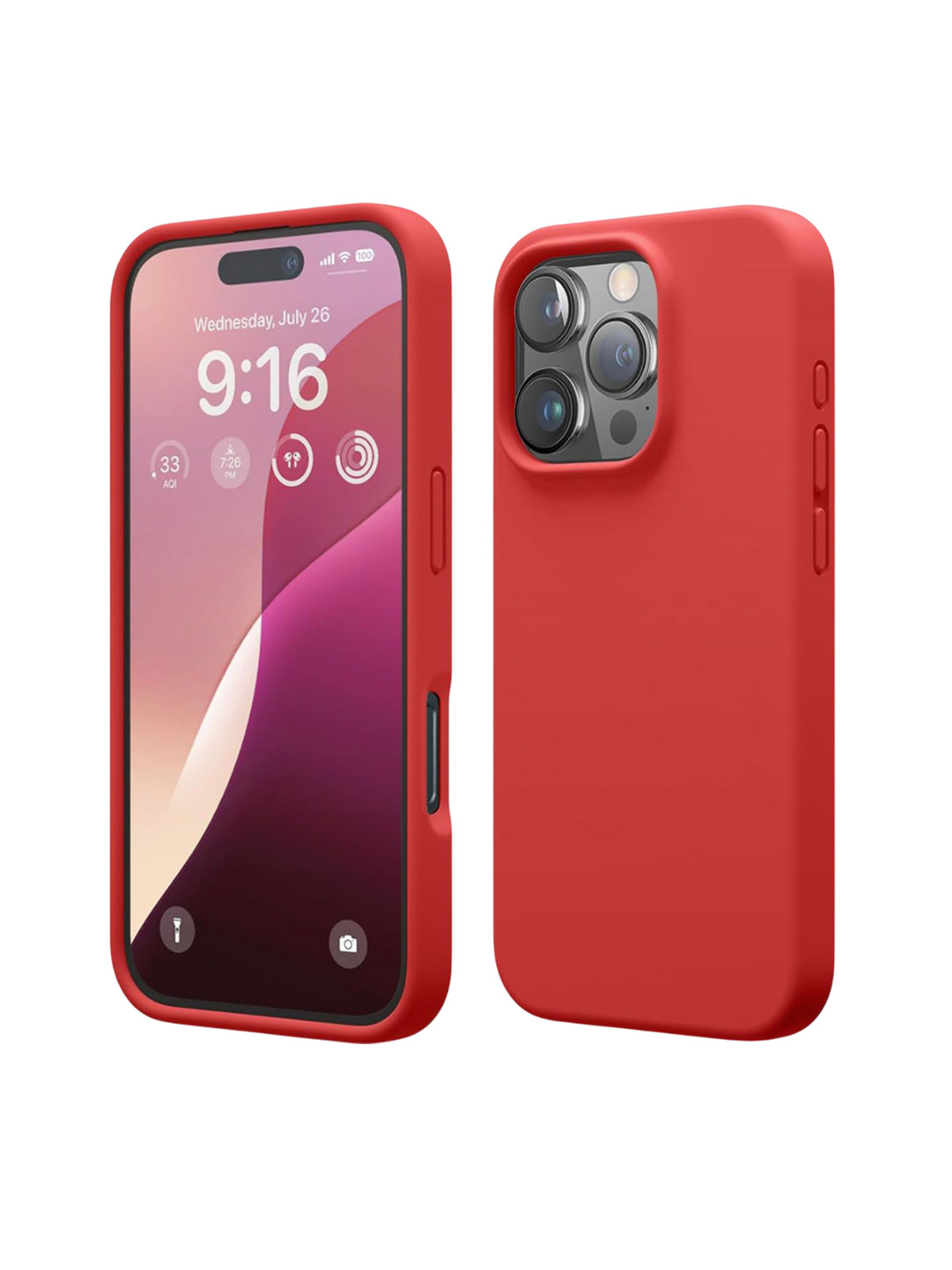 Buy LIRAMARK Solid IPhone 16 Plus Back Case - Mobile Accessories for ...