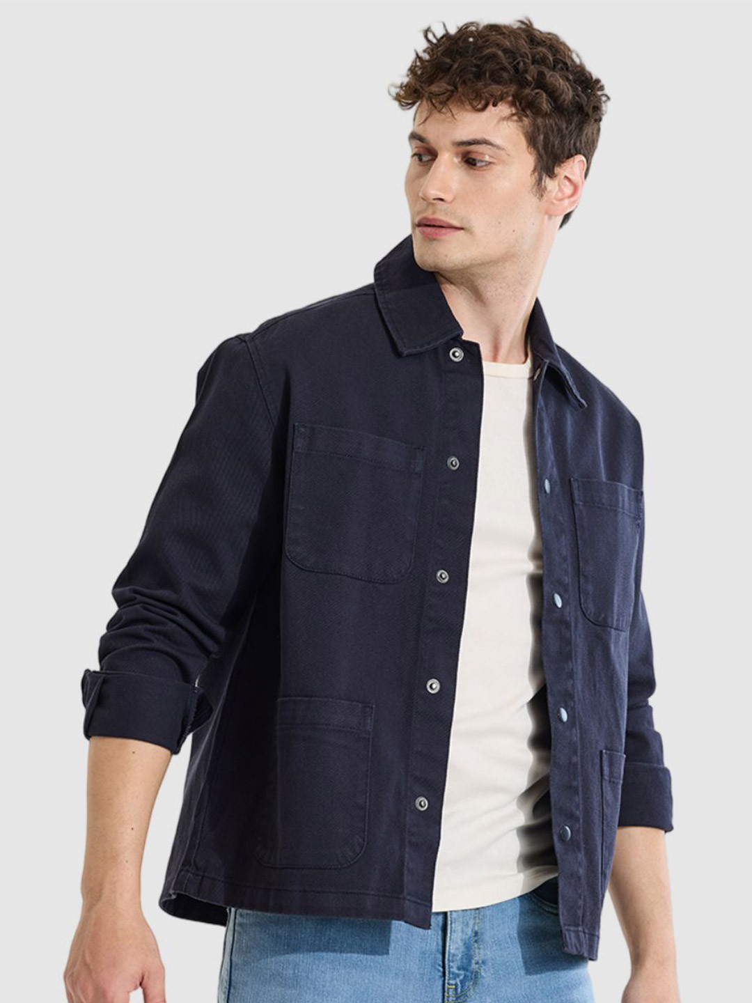 Buy Snitch Men Denim Jacket - Jackets for Men 32809354 | Myntra