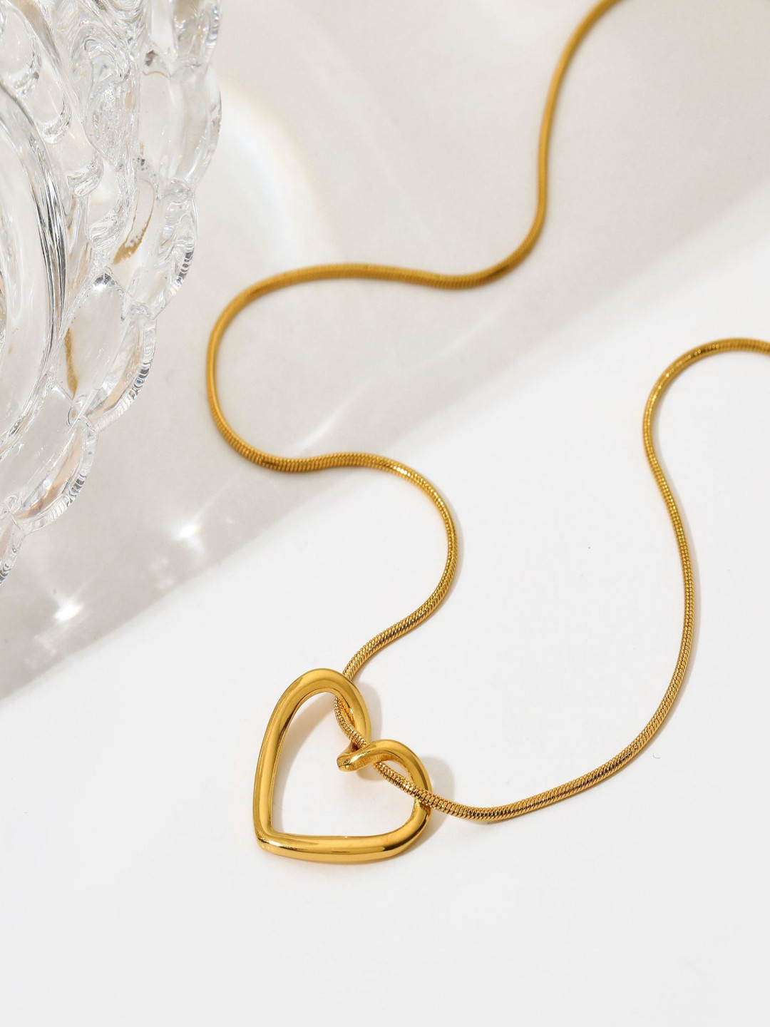 Buy DressBerry Women Heart Shaped Chain - Necklace And Chains for Women ...