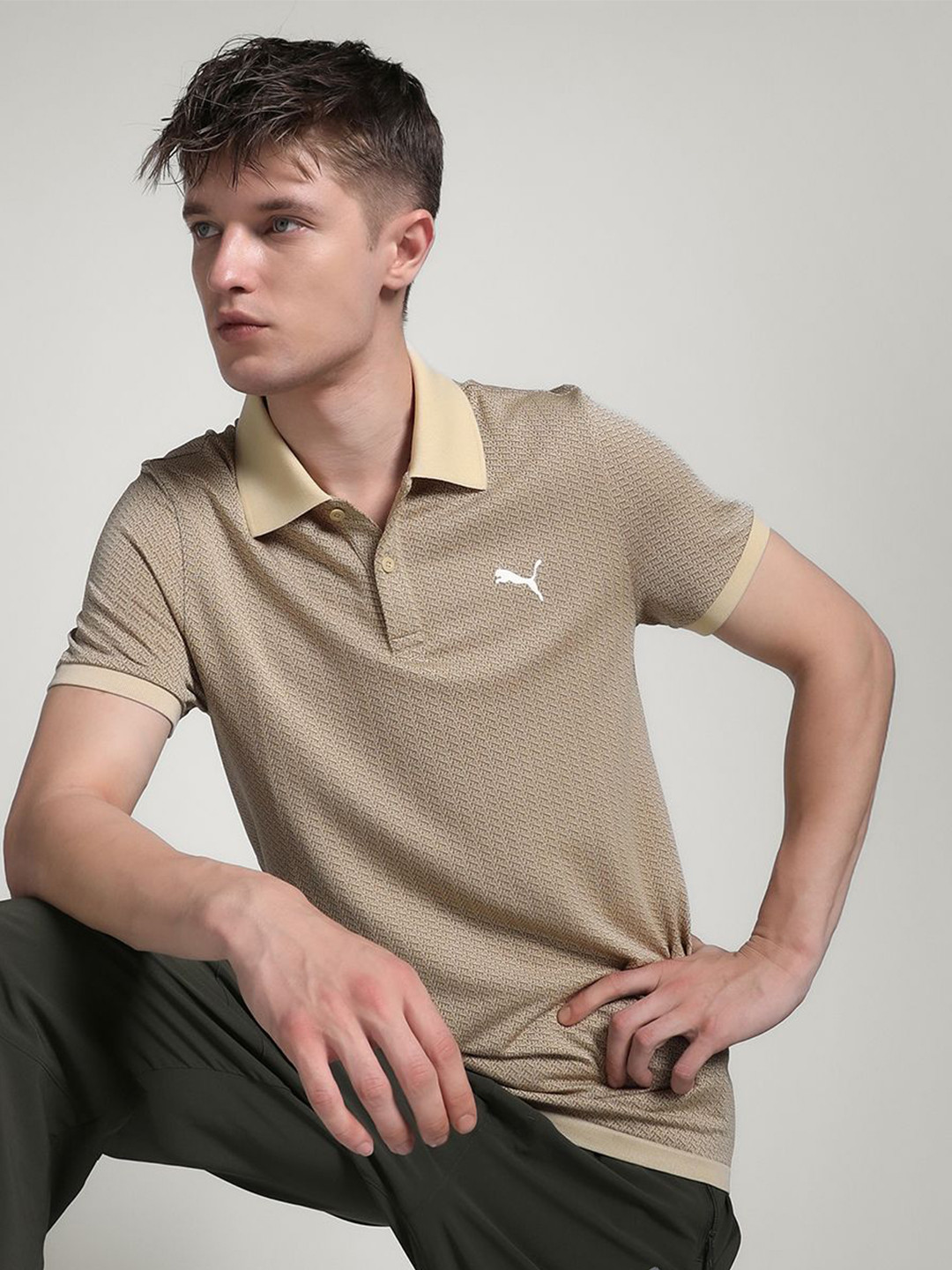 Buy Puma M Tad Tech Seamless Polo - Tshirts for Men 32823871 | Myntra