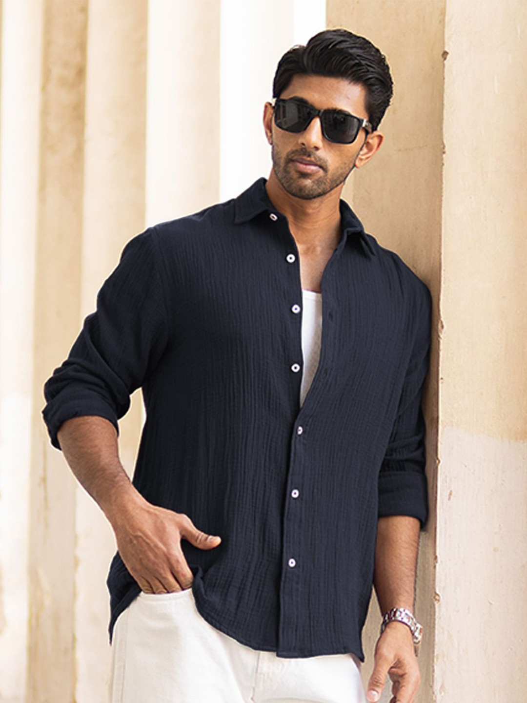 Buy Powerlook Men Opaque Casual Shirt - Shirts for Men 32854069 | Myntra