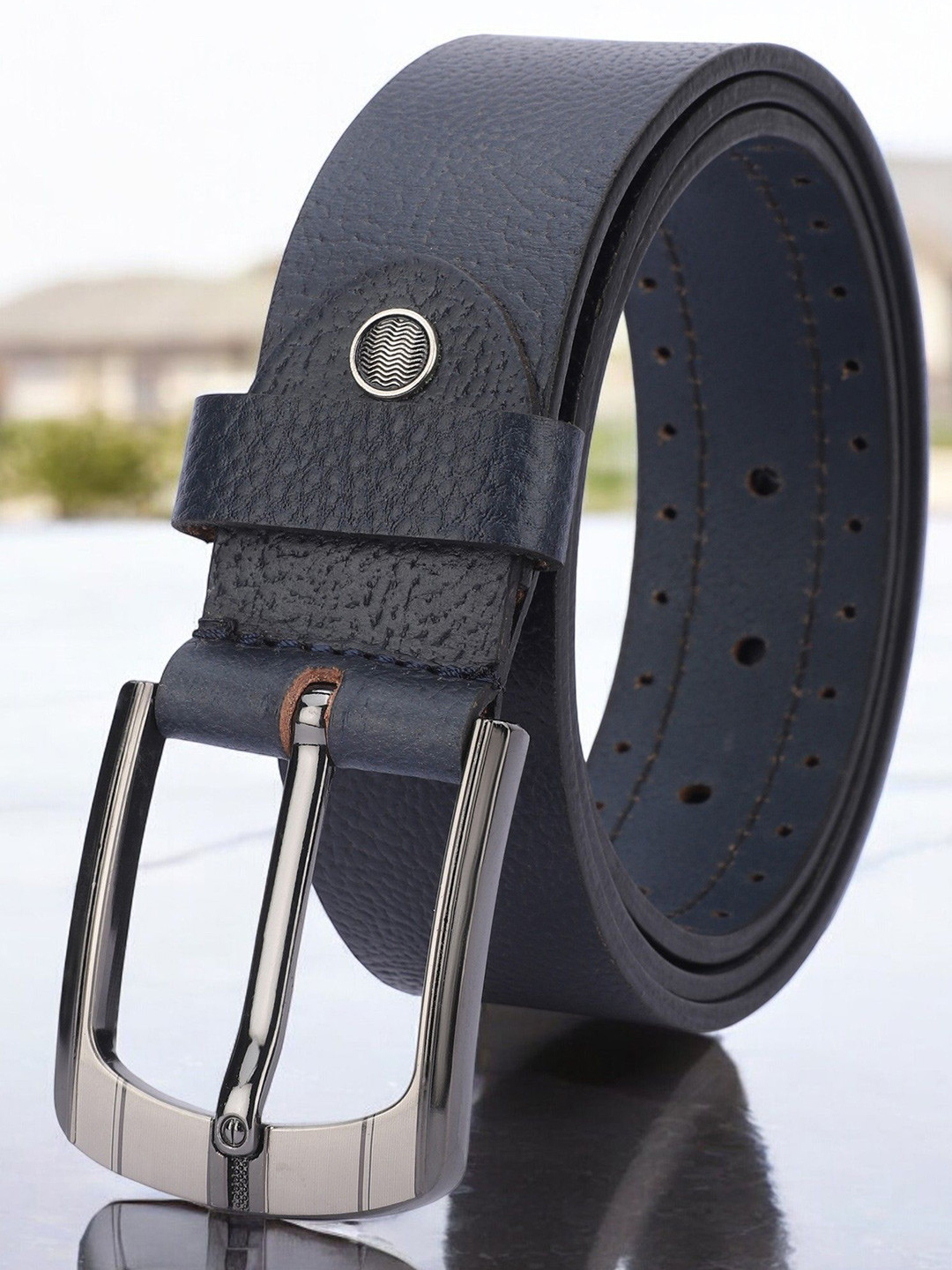 Buy The Roadster Lifestyle Co Genuine Leather Casual Belt - Belts for ...
