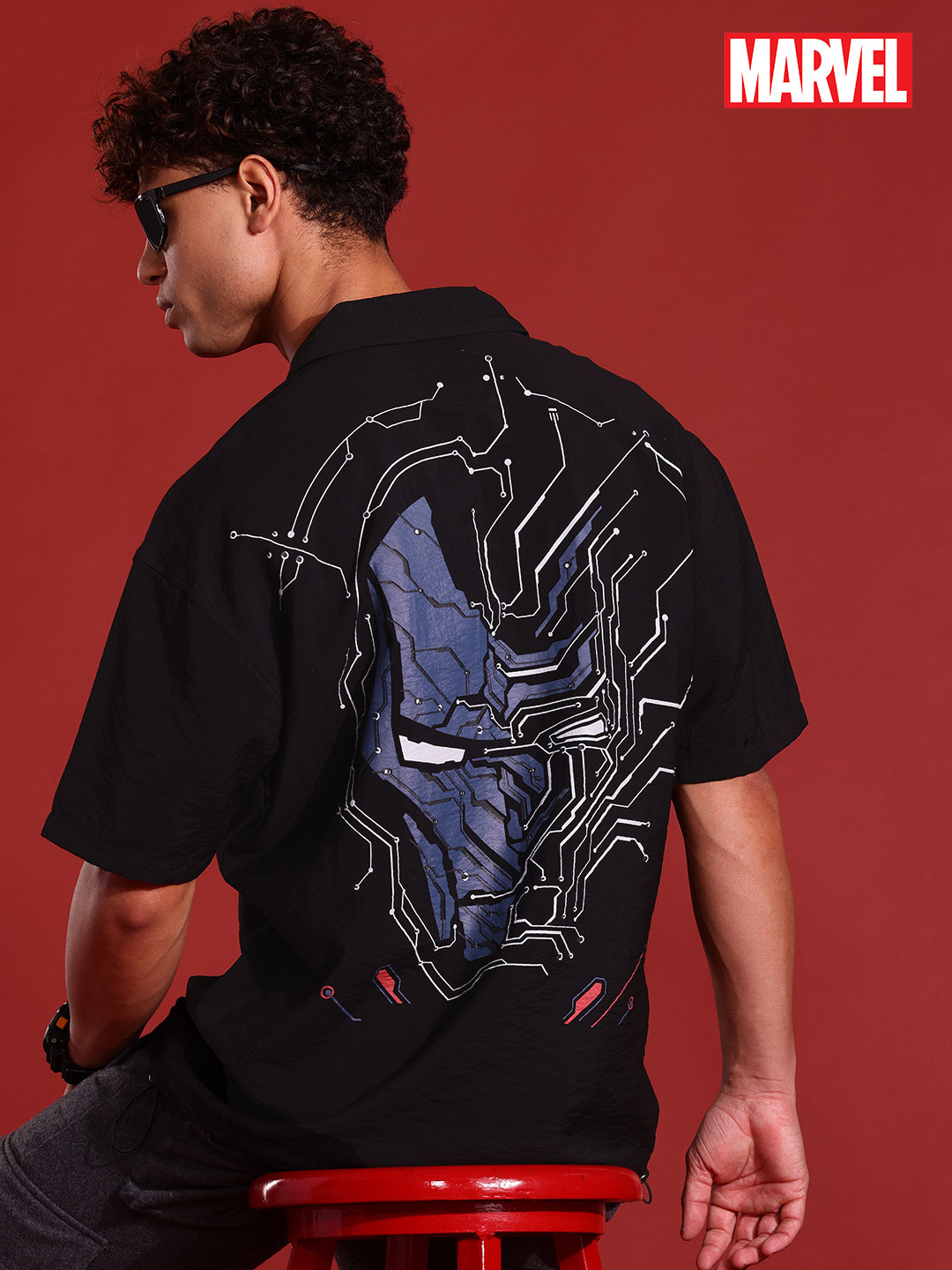 Buy MARVEL STREET Cyber Punk Superhero Crinkle Effect Toggle Detail ...