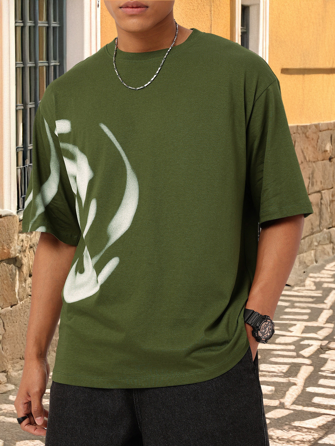 Buy Kook N Keech Printed Oversized T Shirt - Tshirts for Men 30023877 ...