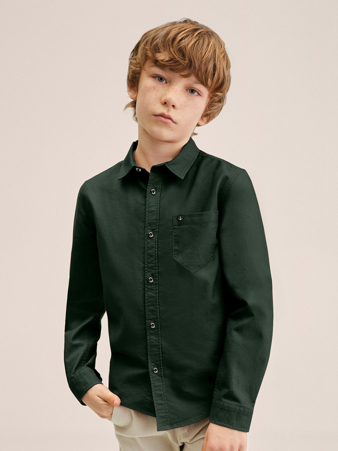 Buy SKY PEARL Boys Comfort Opaque Casual Shirt - Shirts for Boys ...