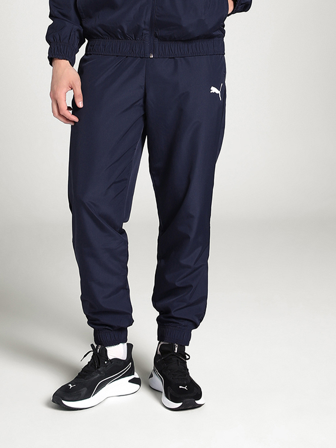 Buy Puma Performance Mock Collar Tracksuit - Tracksuits for Men ...