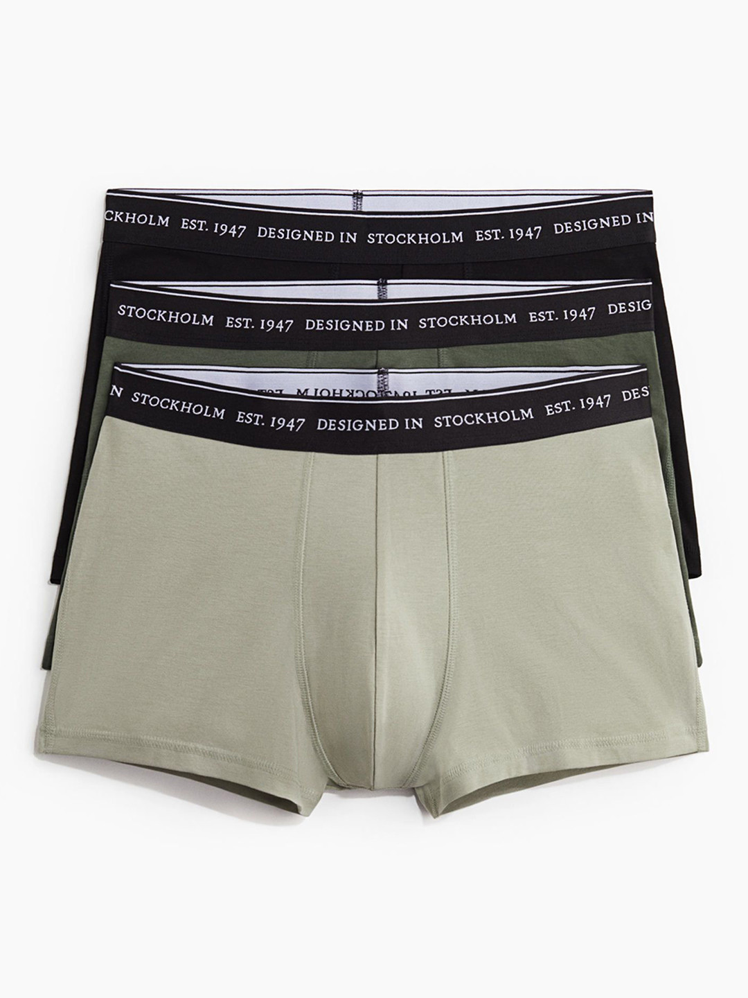 Buy H&M 3 Pack COOLMAX Short Trunks - Trunk for Men 32825777 | Myntra
