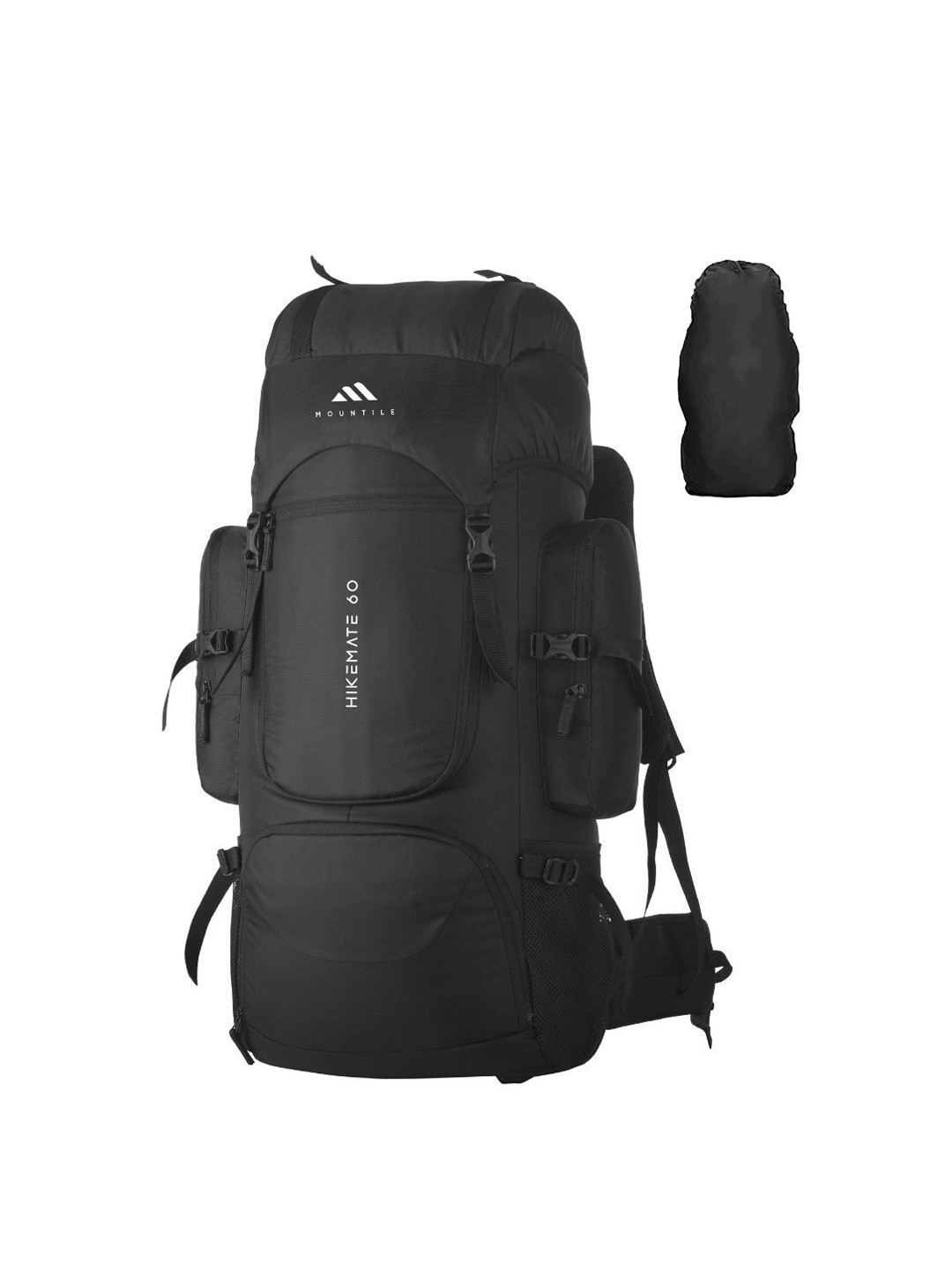 Buy MOUNTILE Hike Mate Rucksack Travel Backpack 60L - Rucksacks for ...