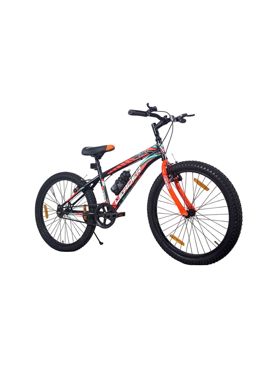 Buy LEADER Beast 24T City Bike Without Gear Single Speed - Bicycle for ...