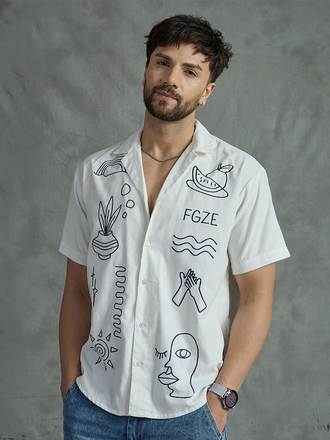 Buy FUGAZEE Men Opaque Casual Shirt - Shirts for Men 32887446 | Myntra