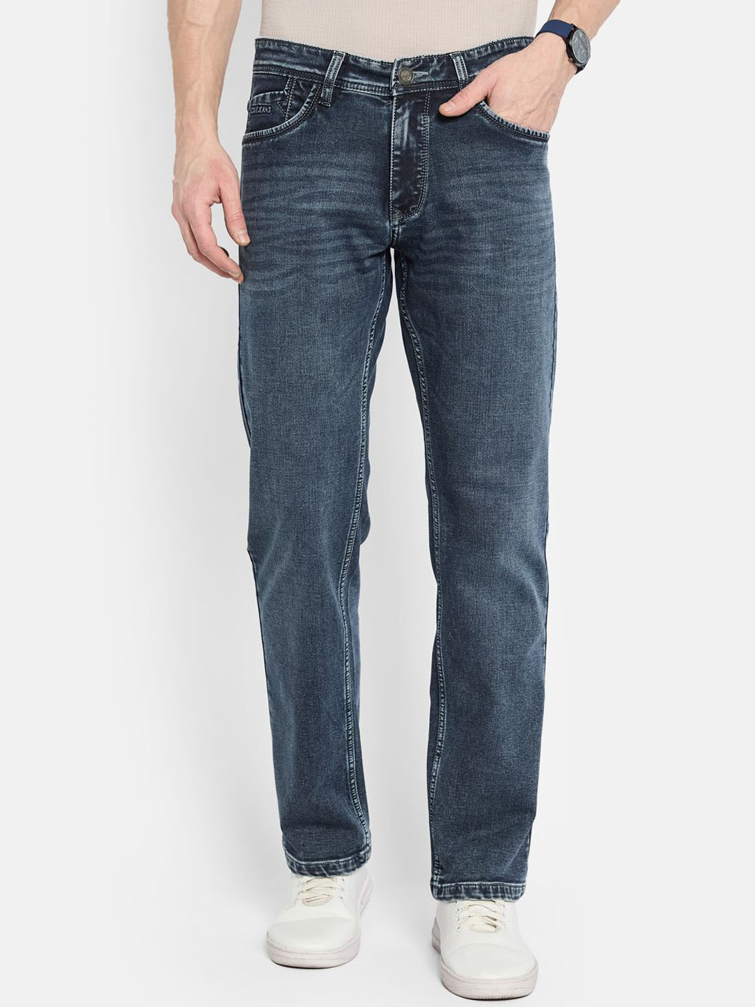 Buy Octave Men Straight Fit Stretchable Jeans - Jeans for Men 32851298 ...