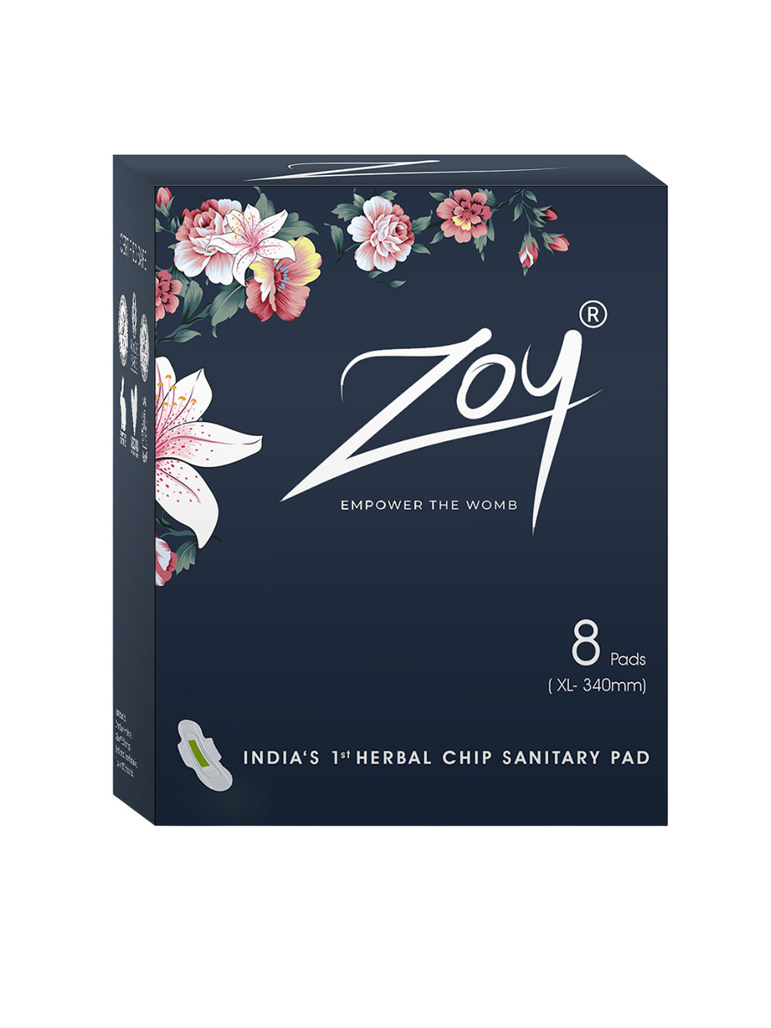 Buy ZOY Empower The Womb High Absorption Leak Lock Herbal Sanitary Pad ...