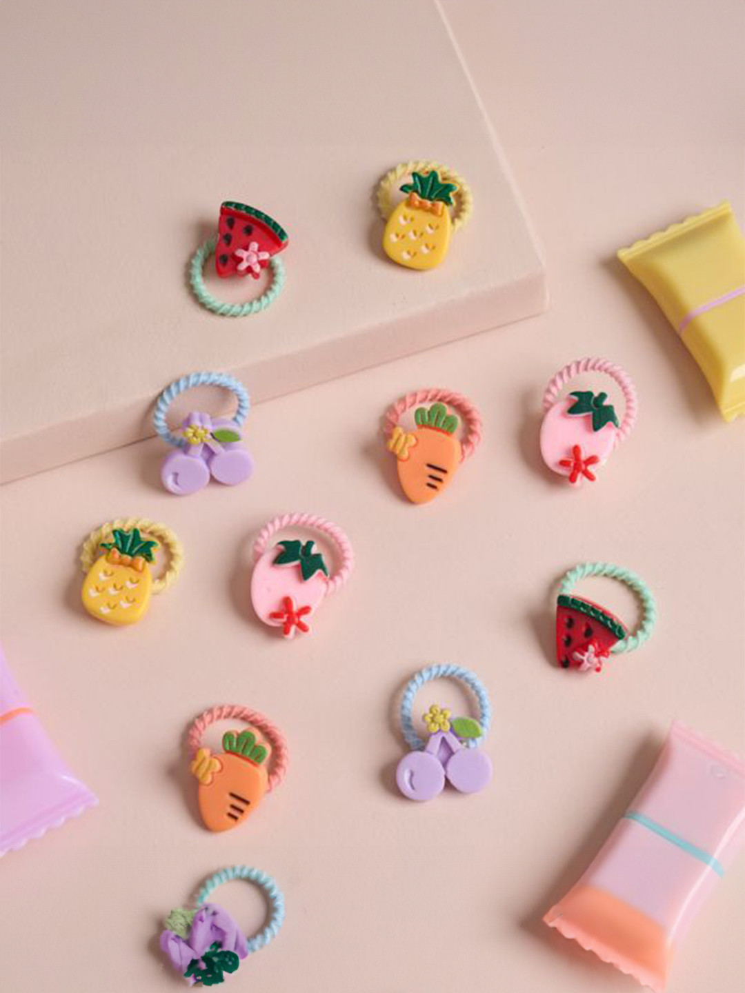 Buy KICKS & CRAWL Girls Ponytail Holders - Hair Accessory for Girls ...