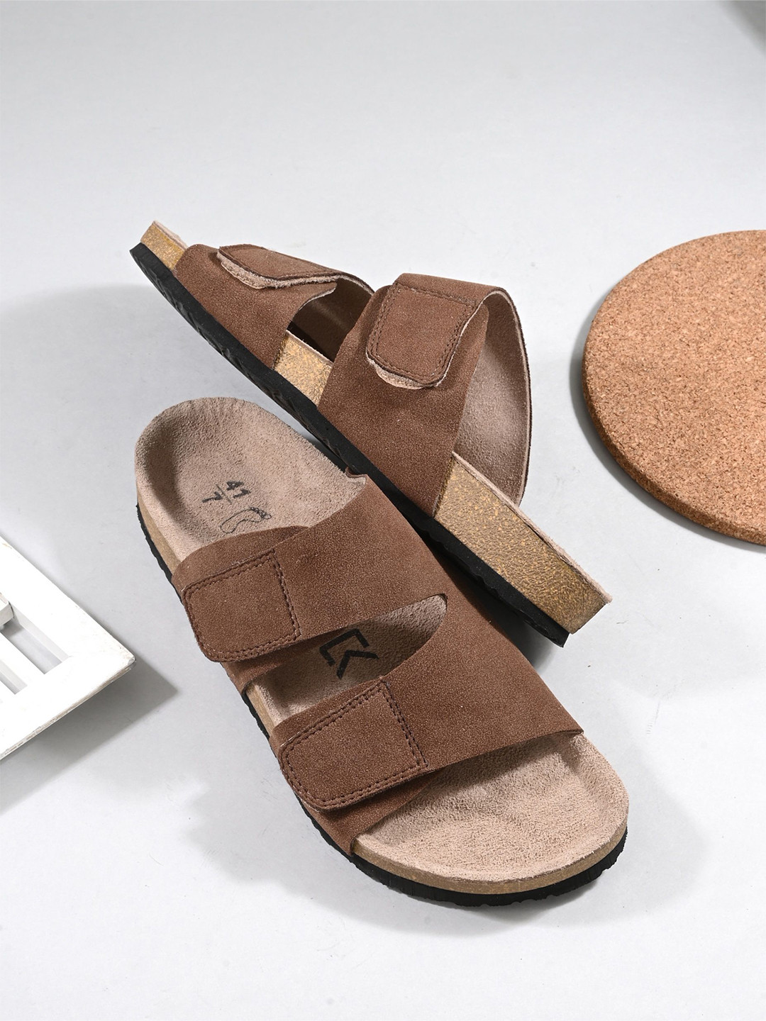 Buy AfroJack Men Leather Comfort Sandals - Sandals for Men 32895774 ...