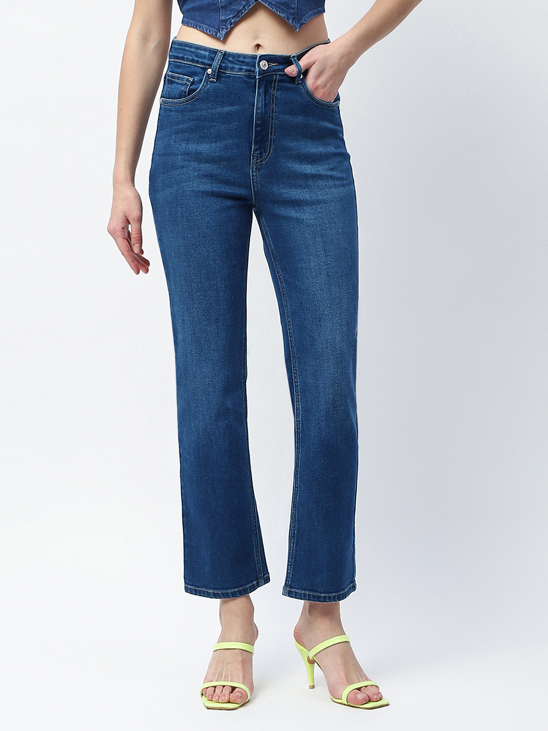 Buy Madame Women Slim Fit Light Fade Jeans - Jeans for Women 32859381 ...