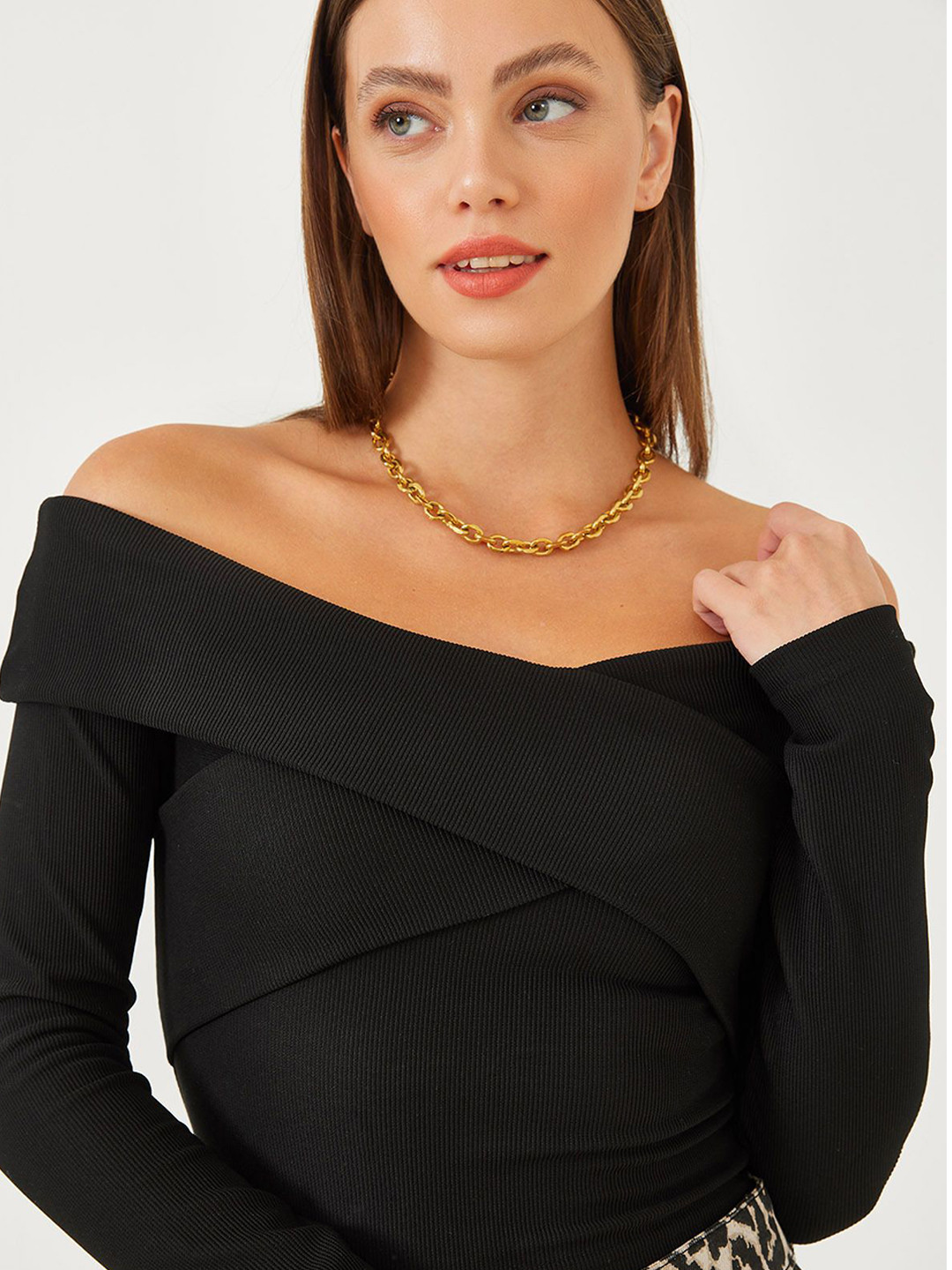 Buy BIANCO LUCCI Off Shoulder Bardot Top - Tops for Women 32927530 | Myntra