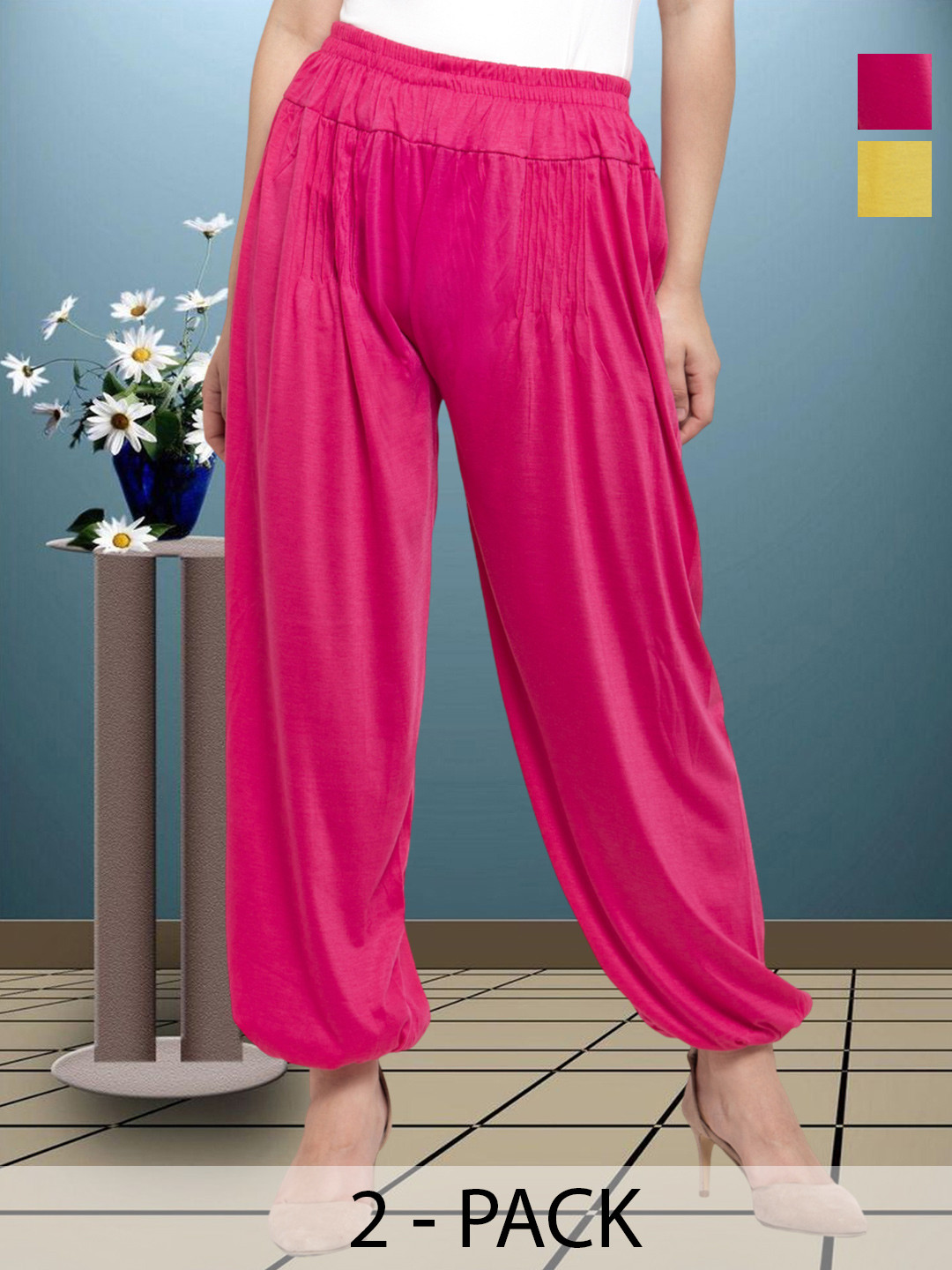 Buy Women Viscose Lycra Harem Paint - Harem Pants for Women 32909631 ...