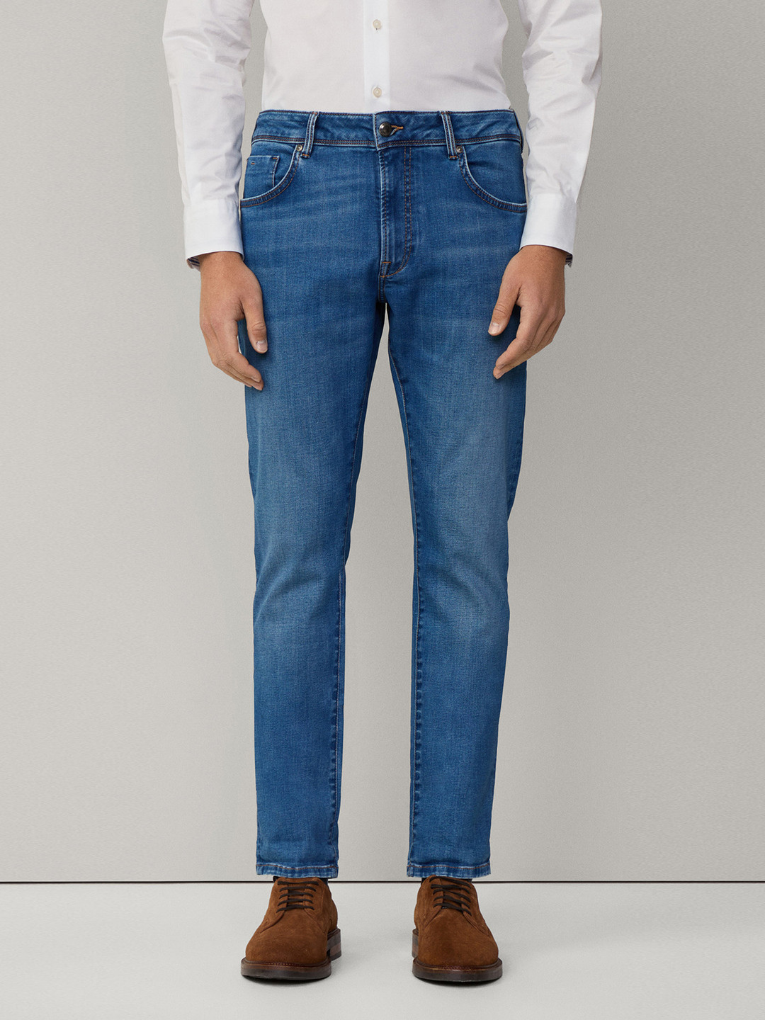 Buy HACKETT LONDON Men Straight Fit Light Fade Jeans - Jeans for Men ...