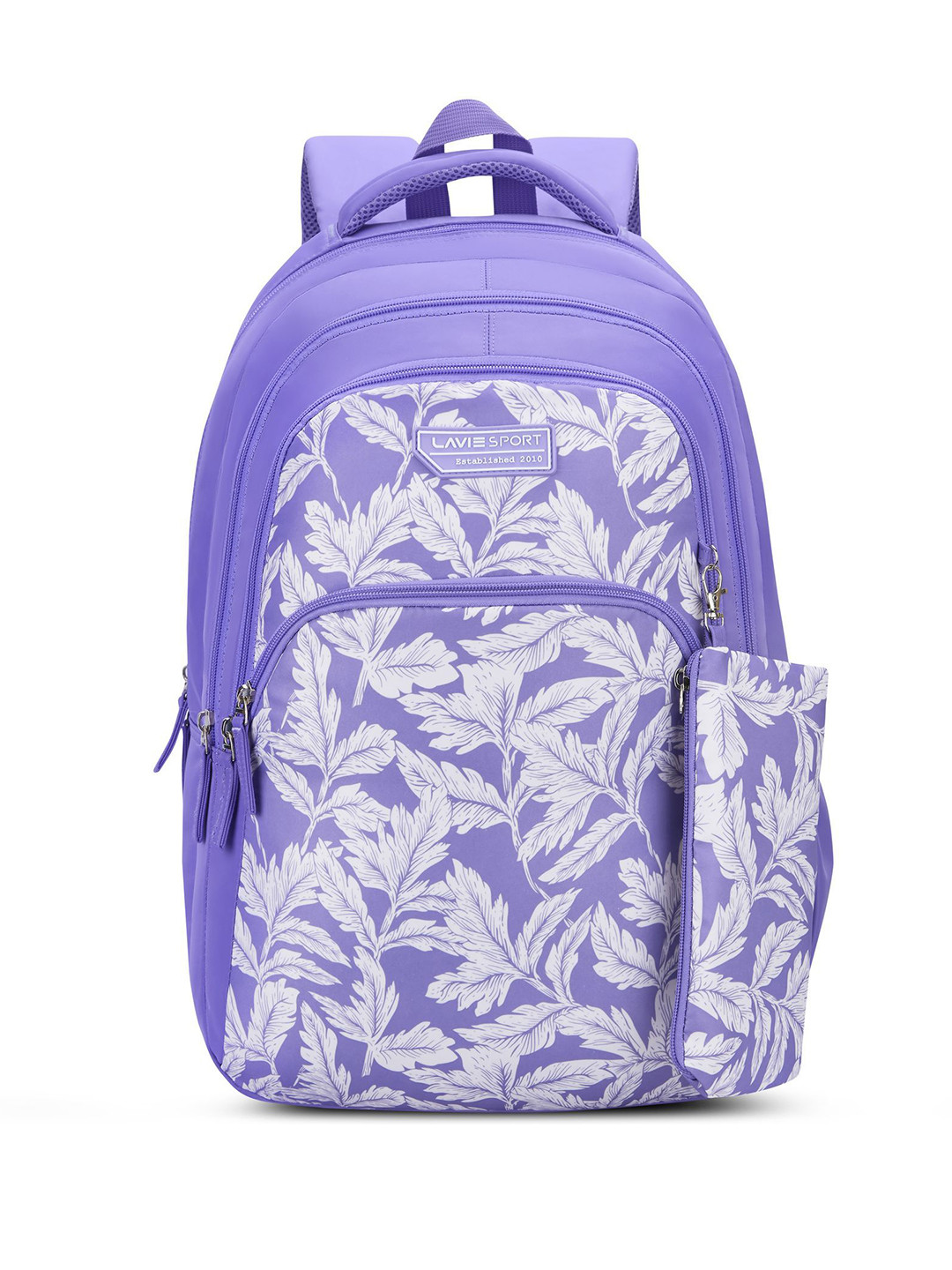 Buy Lavie Sport 36L Leaflet Pencil Pouch & Rain Cover Laptop Backpack ...