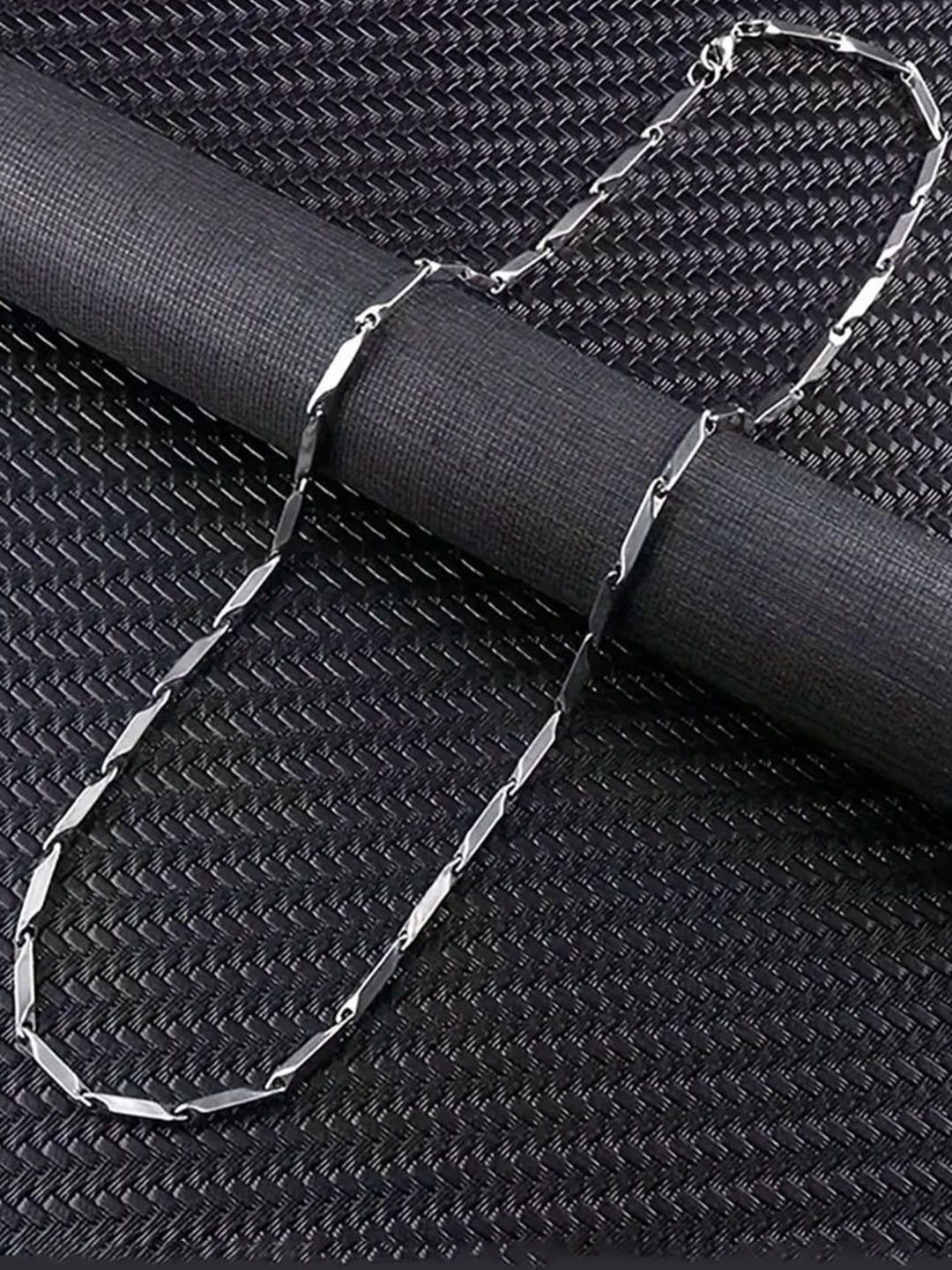 Buy The Roadster Lifestyle Co Silver Plated Rice Design Chain ...