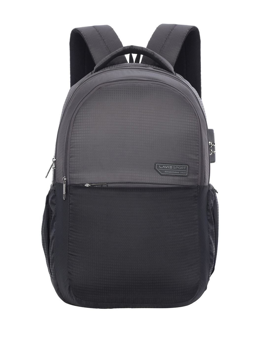 Buy LAVIE SPORT Pulse Laptop Backpack With Rain Cover & Combi Lock 35L ...