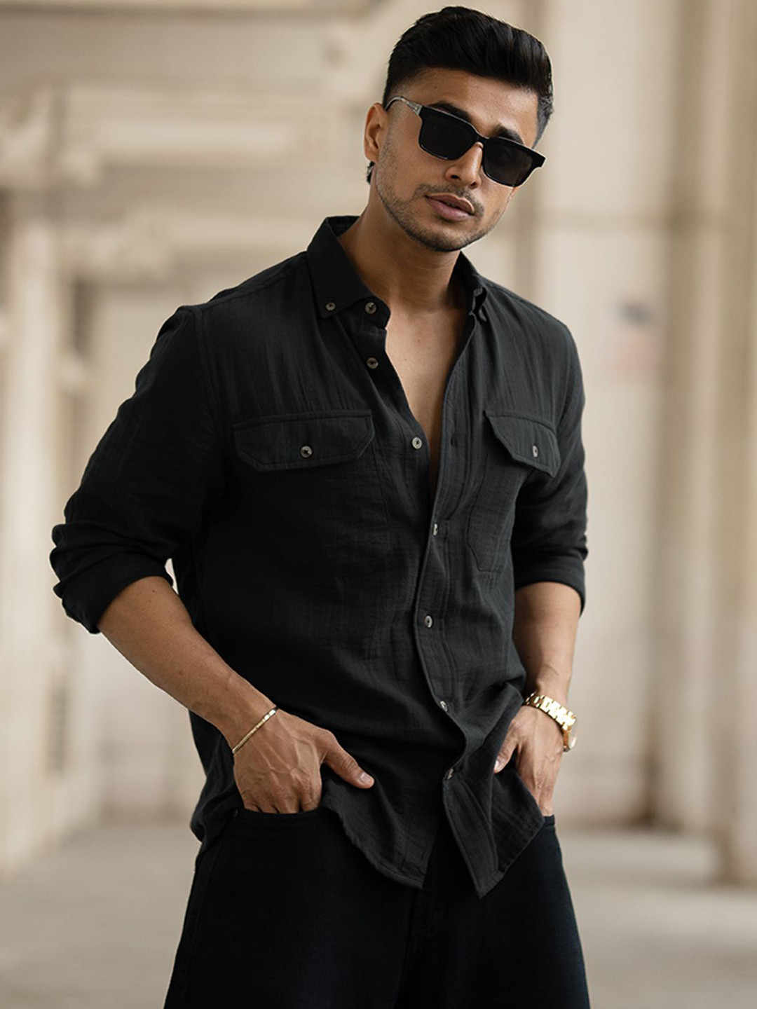 Buy Powerlook Men Opaque Casual Shirt - Shirts for Men 32992645 | Myntra