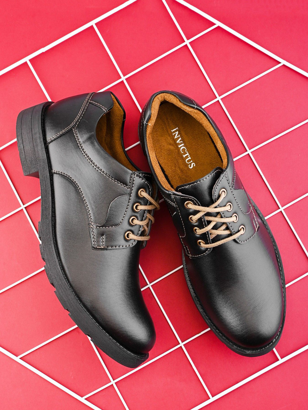 Buy INVICTUS Men Formal Derbys - Formal Shoes for Men 32982263 | Myntra