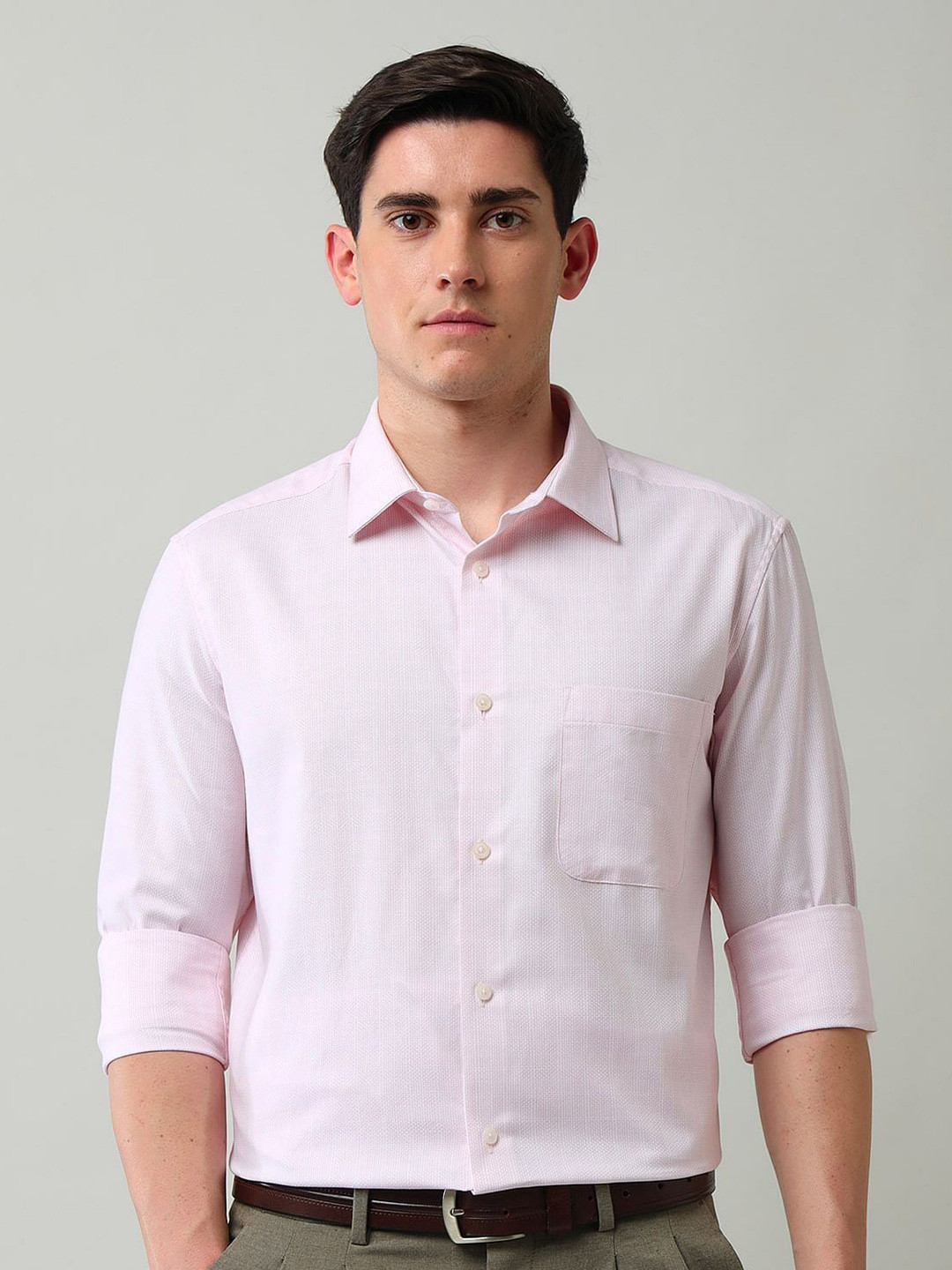 Buy AD By Arvind Men Classic Slim Fit Casual Shirt - Shirts for Men ...