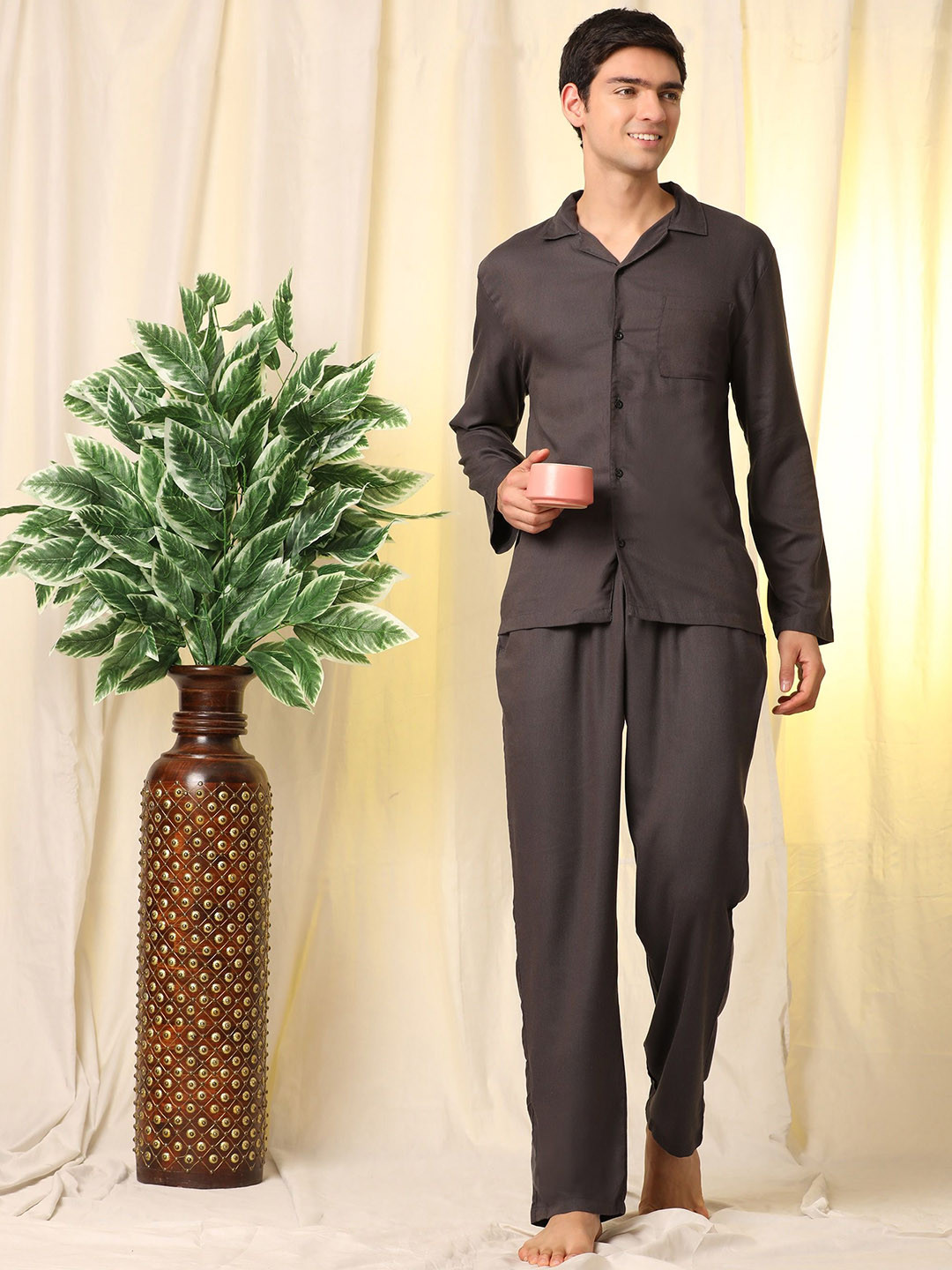 Buy BStories Men Night Suit - Night Suits for Men 33011092 | Myntra