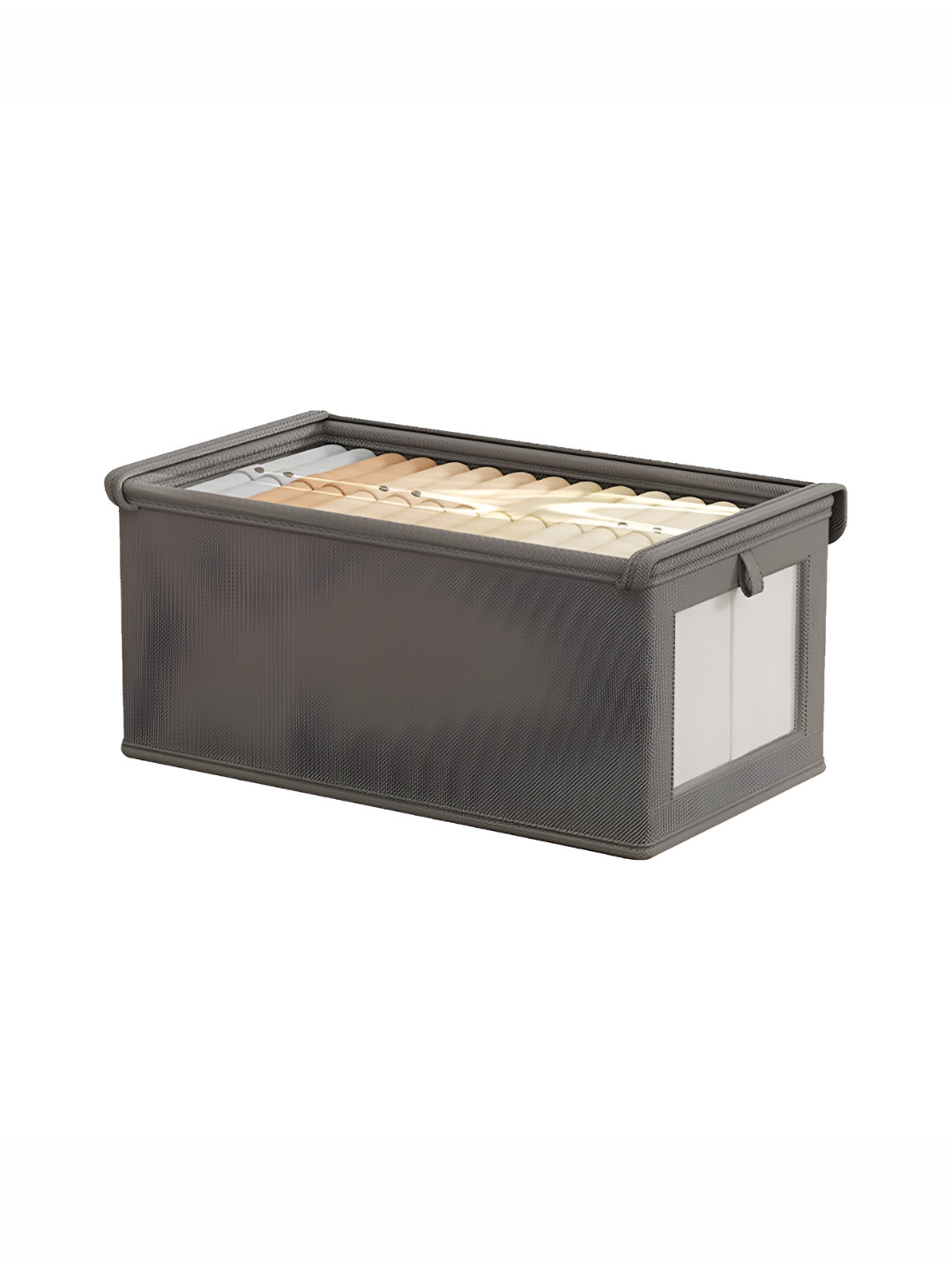Buy HOUSE OF QUIRK Grey Rectangular Drawer Organiser - Organisers for ...