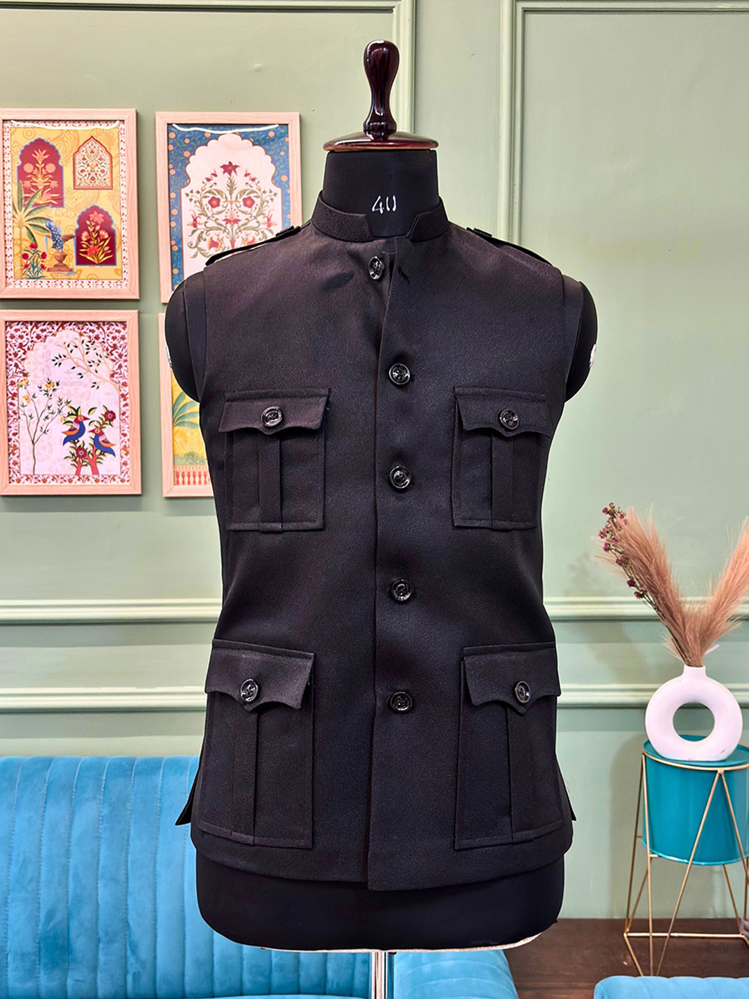 Buy JAIPURI CROWN Men Heritage Style Hunting Jacket - Jackets for Men ...