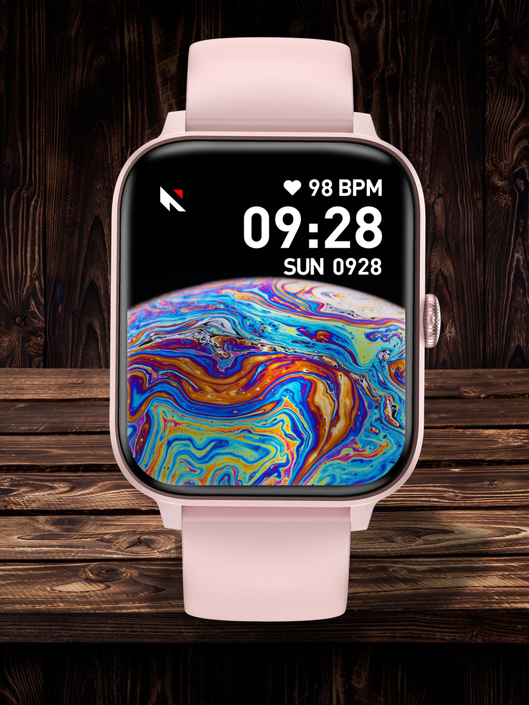 Buy Nervfit Women Vibe Water Resistant Smart Watch TVIBE DPINK BM ...