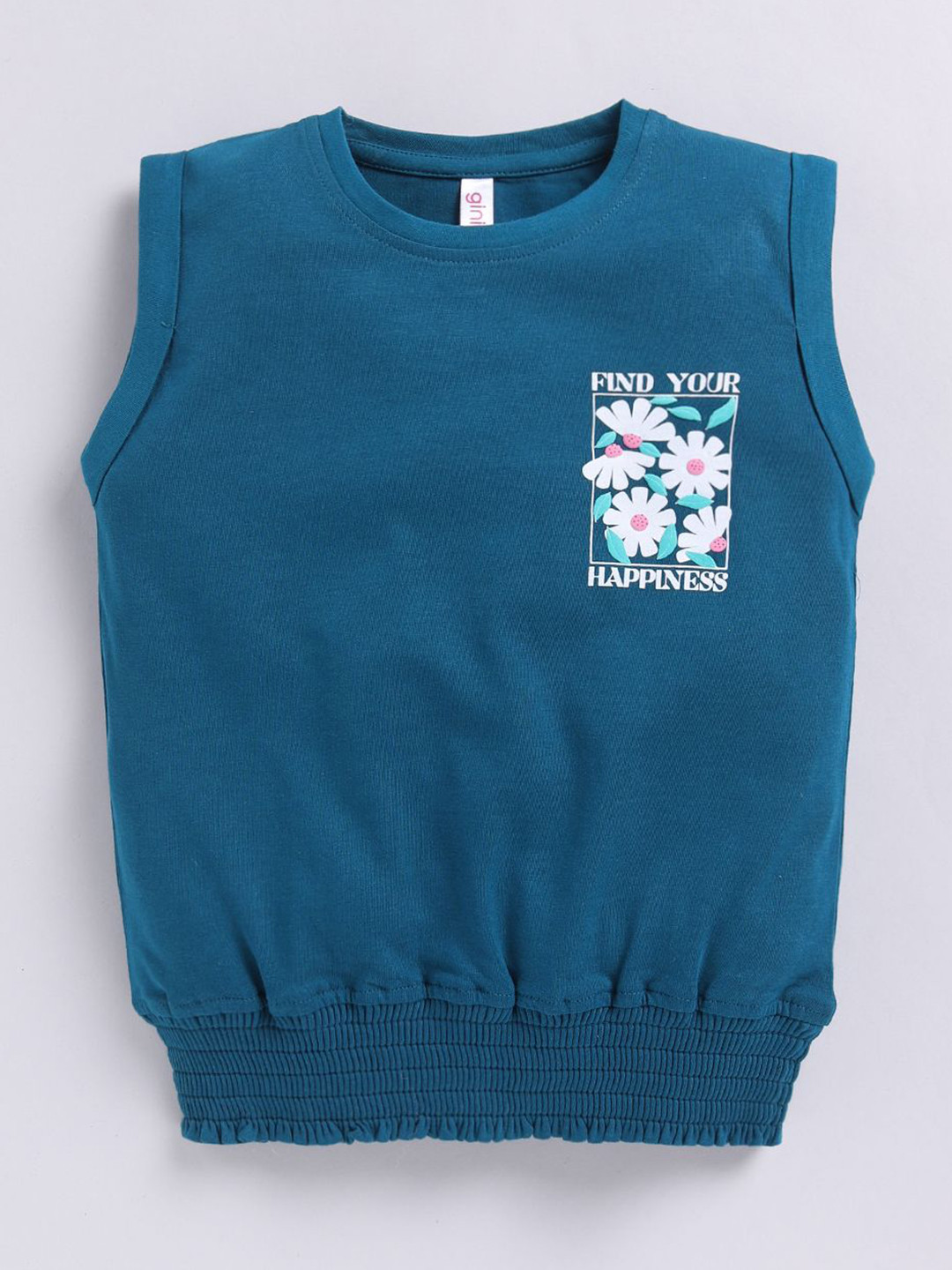 Buy Ginie Girls Floral Printed Top - Tops for Girls 32651765 | Myntra
