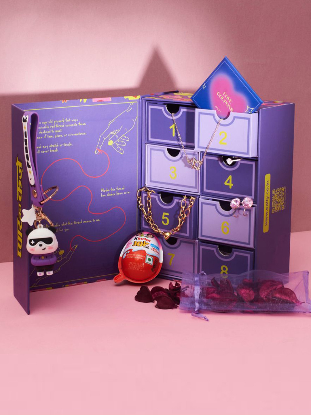 Buy SALTY Advent Calender Valentine's Jewellery Gift Box For Girlfriend ...