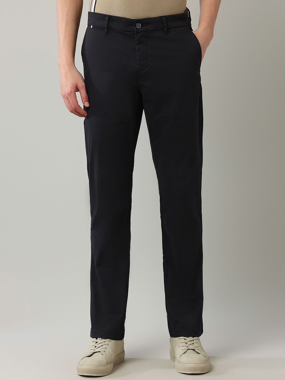 Buy Arrow Sport Autoflex Men Classic Chinos Trousers - Trousers for Men ...