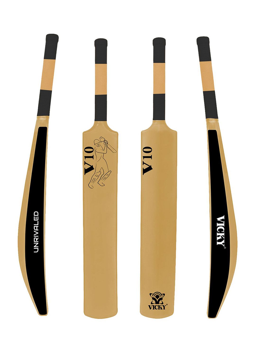 Buy Vicky Sports Heavy Duty Plastic Cricket Bat - Cricket Bats for ...